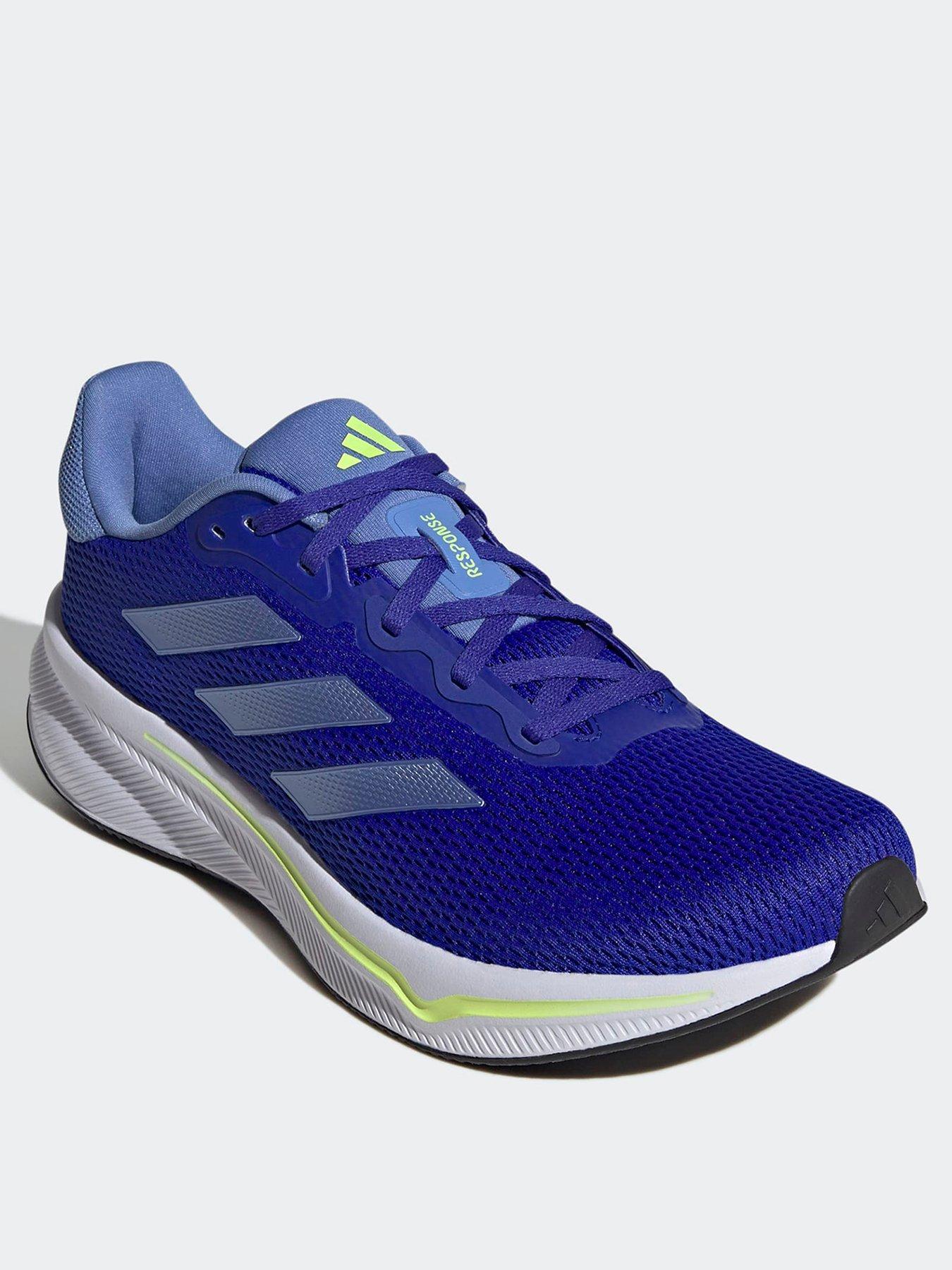 adidas Mens Running Response Trainers - Blue | Very