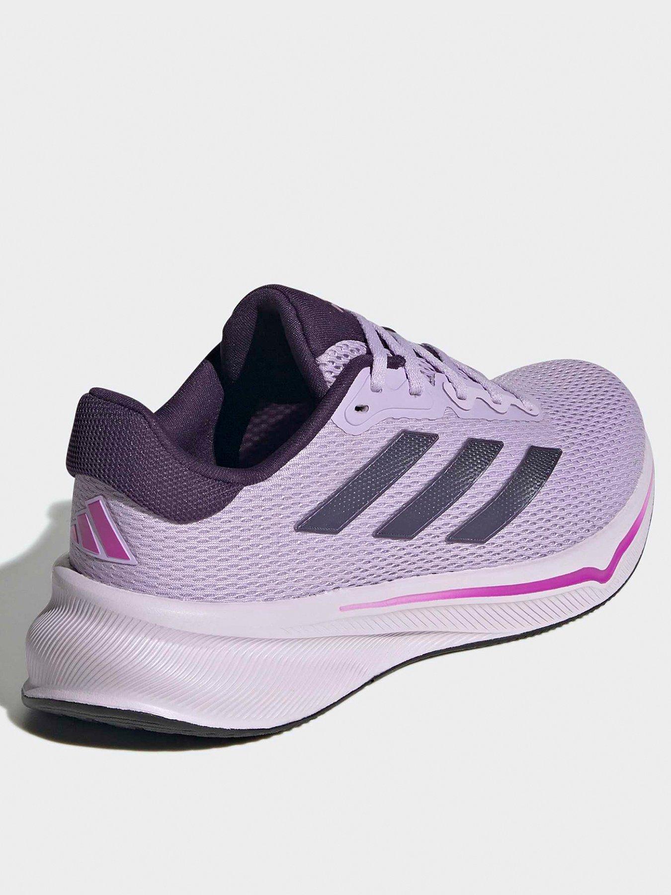 adidas Womens Running Response Trainers - Purple | Very