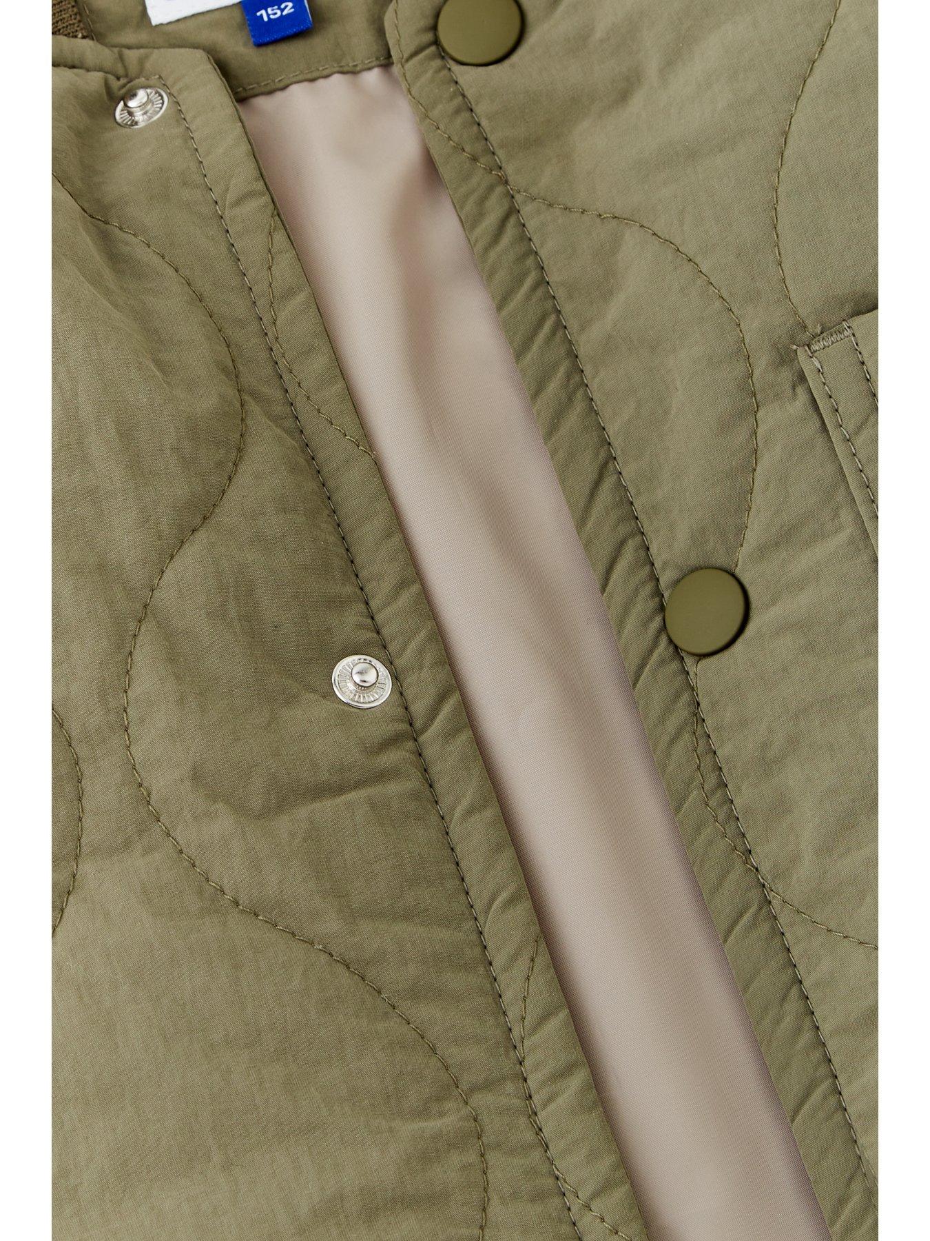 Jack & Jones Junior Boys Hero Liner Gilet - Dusty Olive | Very