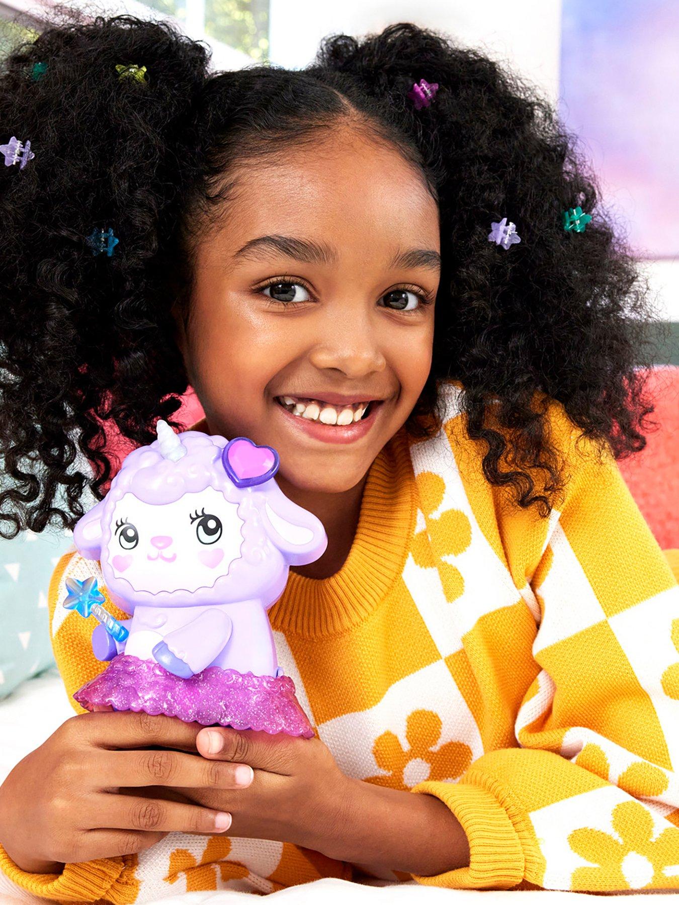 Polly Pocket Cozy Dreamland Lamb Compact Playset with 1 Micro Doll and ...