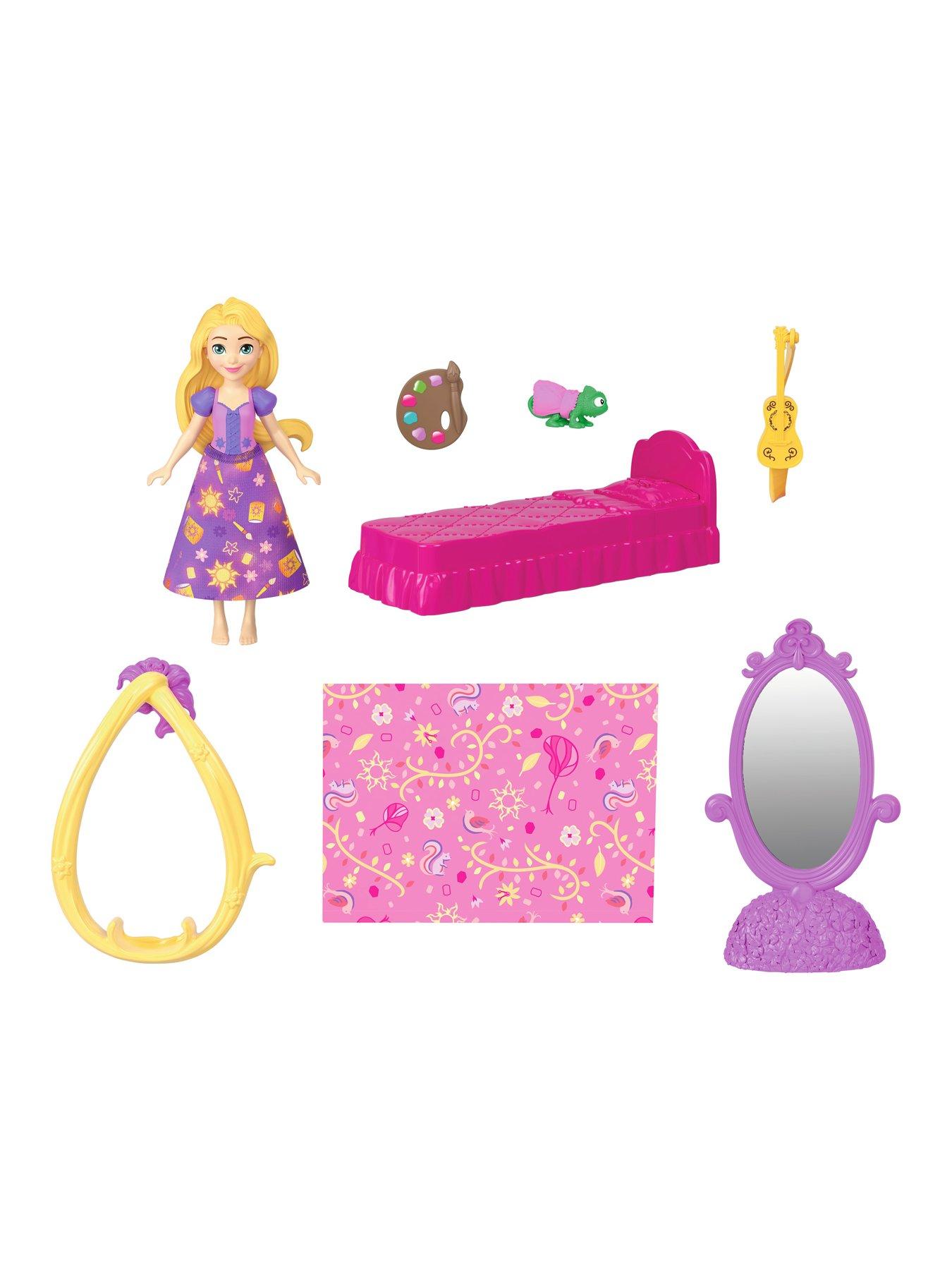 Disney Princess Rapunzel Storytime Stackers Doll House, Small Doll ...