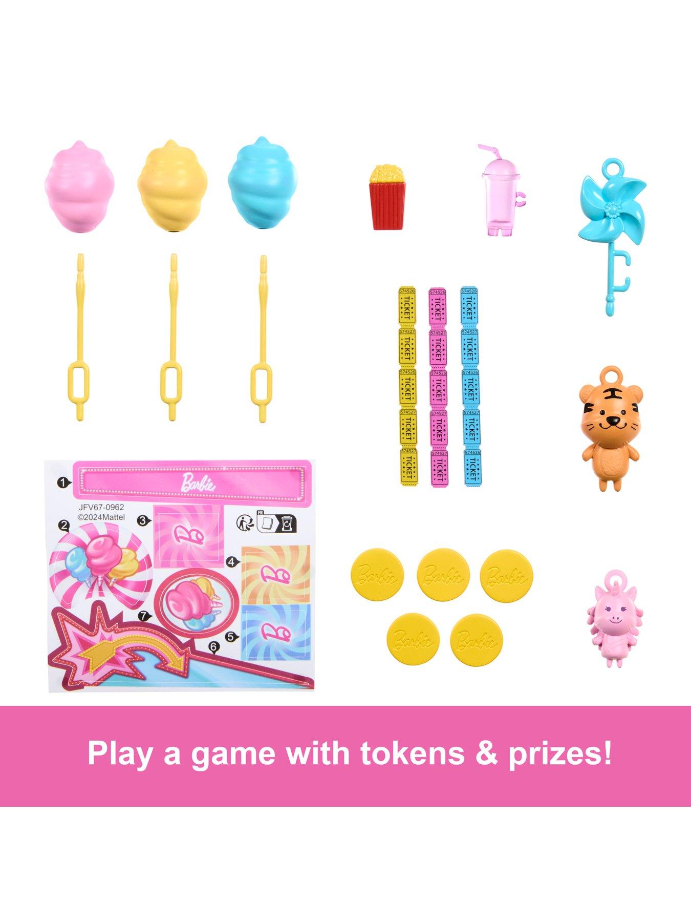 Barbie Mysteries: Beach Detectives 'Malibu' Doll, Cotton Candy Game ...