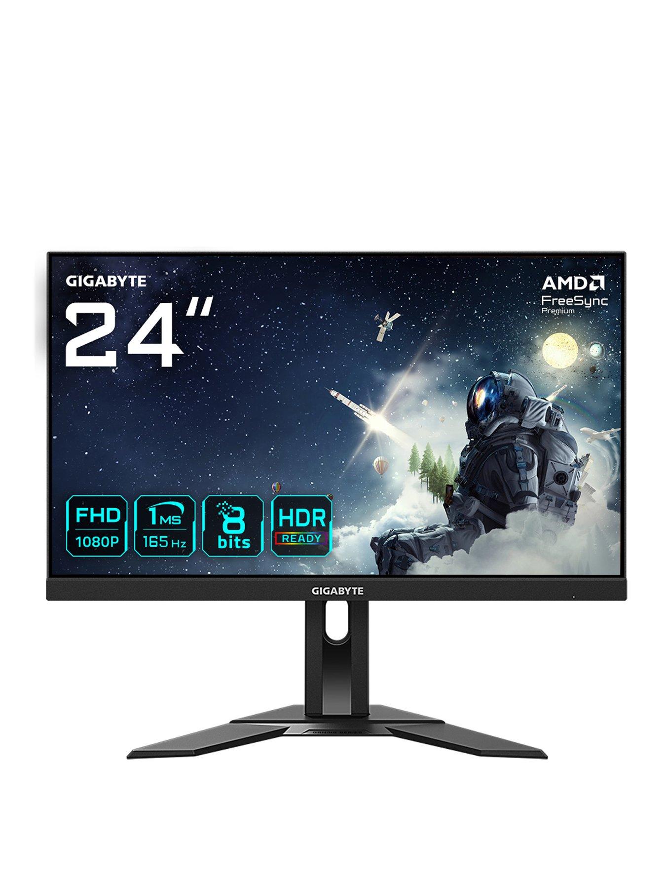 GIGABYTE G24F2 Gaming Monitor - 24in FHD IPS, LCD, 165Hz | Very
