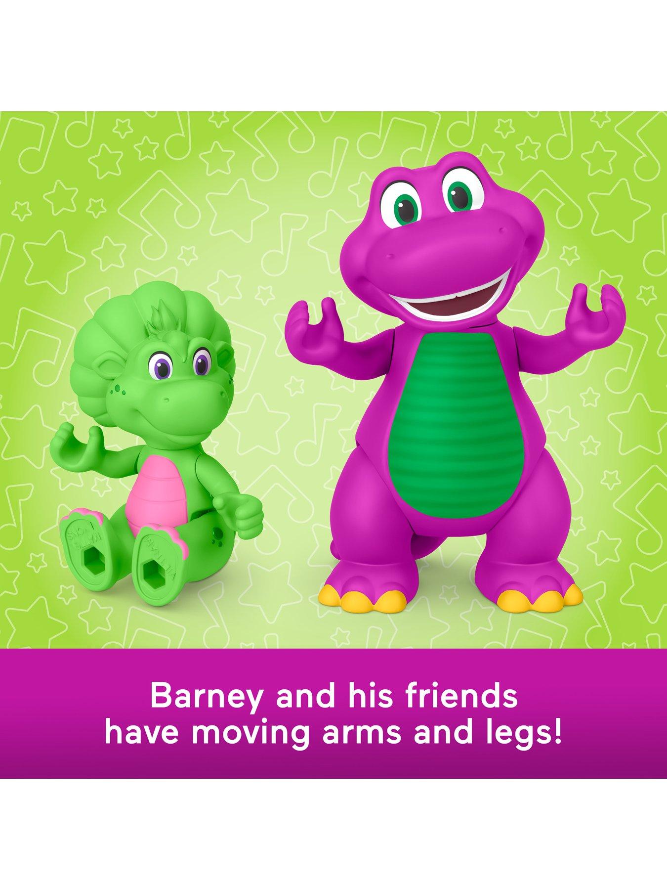 Barney Fisher-Price Barney's World Barney Hey Friends Pack with 4 ...