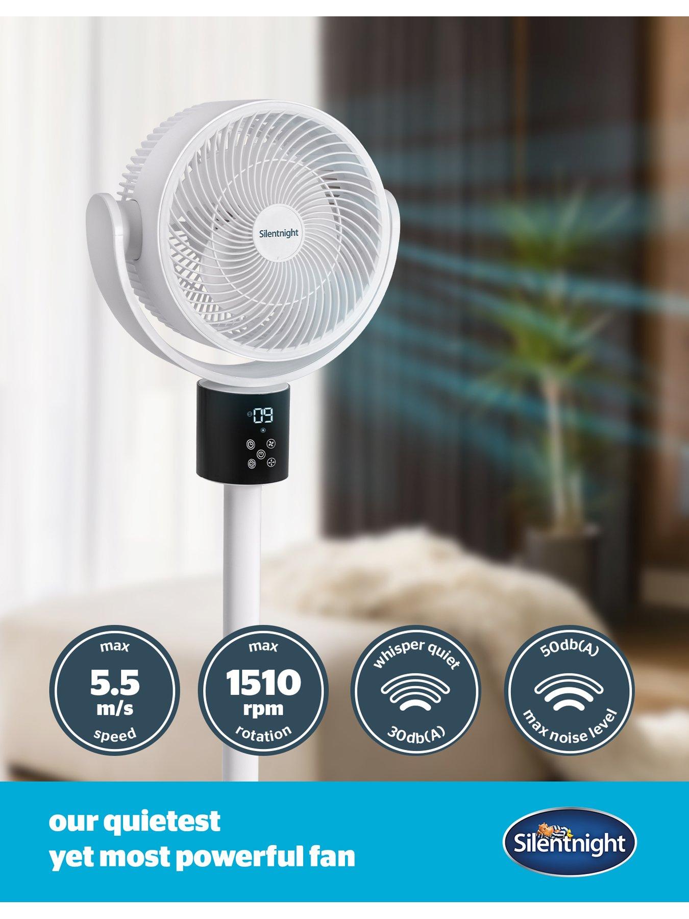 Silentnight Home Electricals Airmax Pro 360 Oscillating Stand Fan | Very