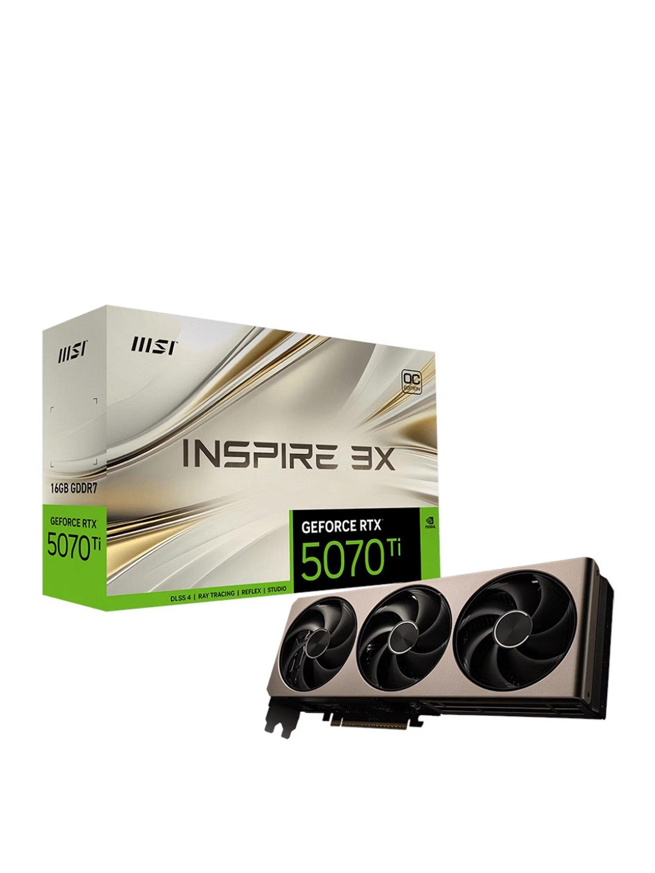 MSI Inspire 3X OC - RTX 5070 Ti - Graphics Card | Very