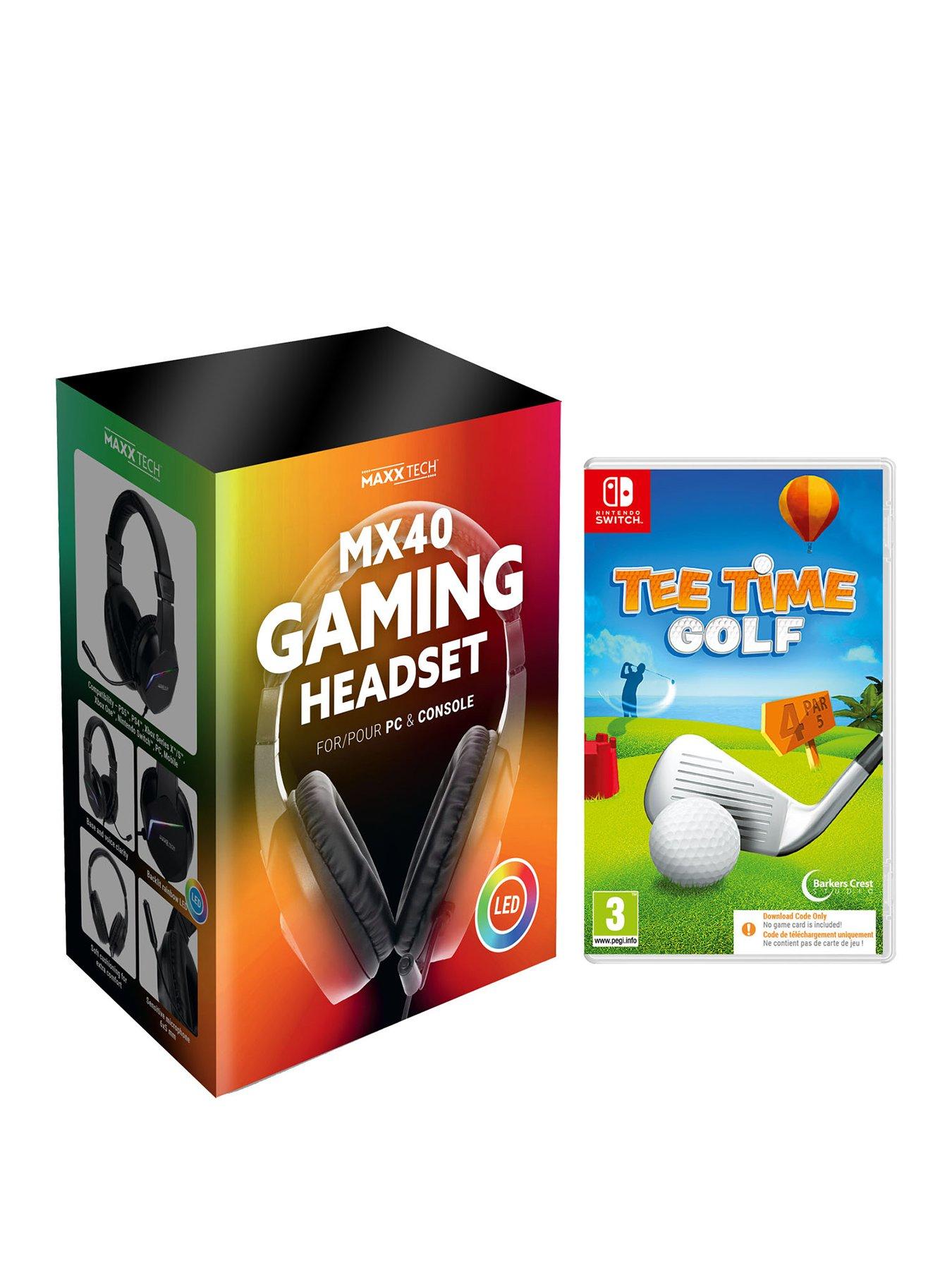 Contact Sales Tee Time Golf and Maxx Tech MX400 Headset | Very