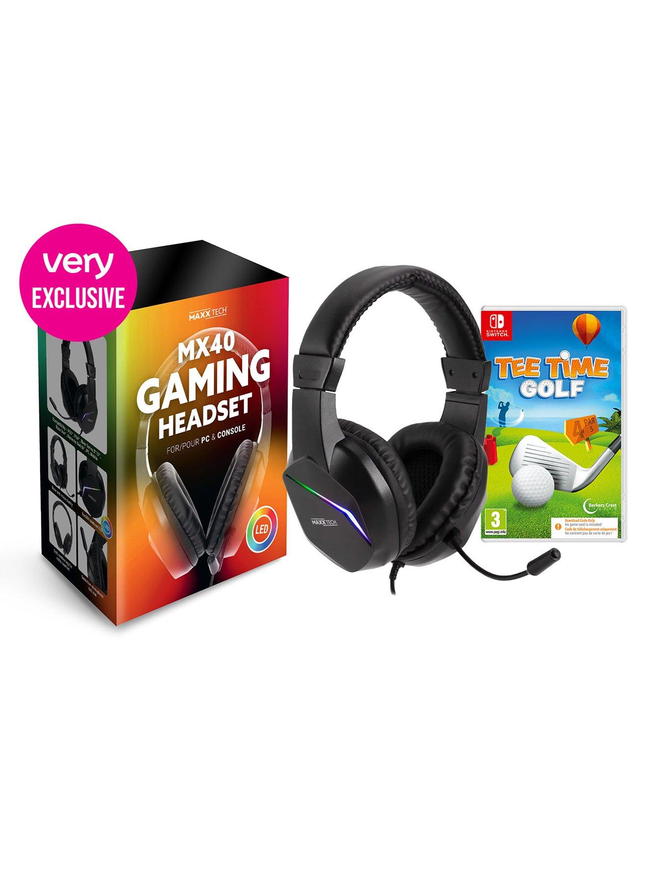 Contact Sales Tee Time Golf and Maxx Tech MX400 Headset | Very