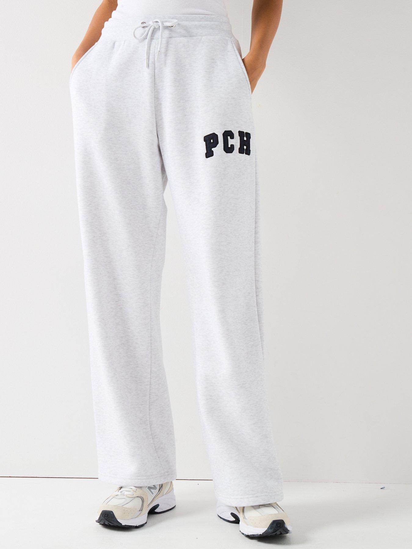 Peach Fit Womens Ivy Straight Leg Jogger - Grey | Very