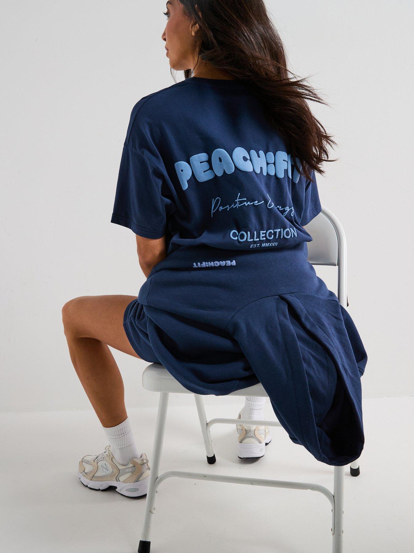 Peach Fit Womens Cozy Season Hoodie - Navy | Very