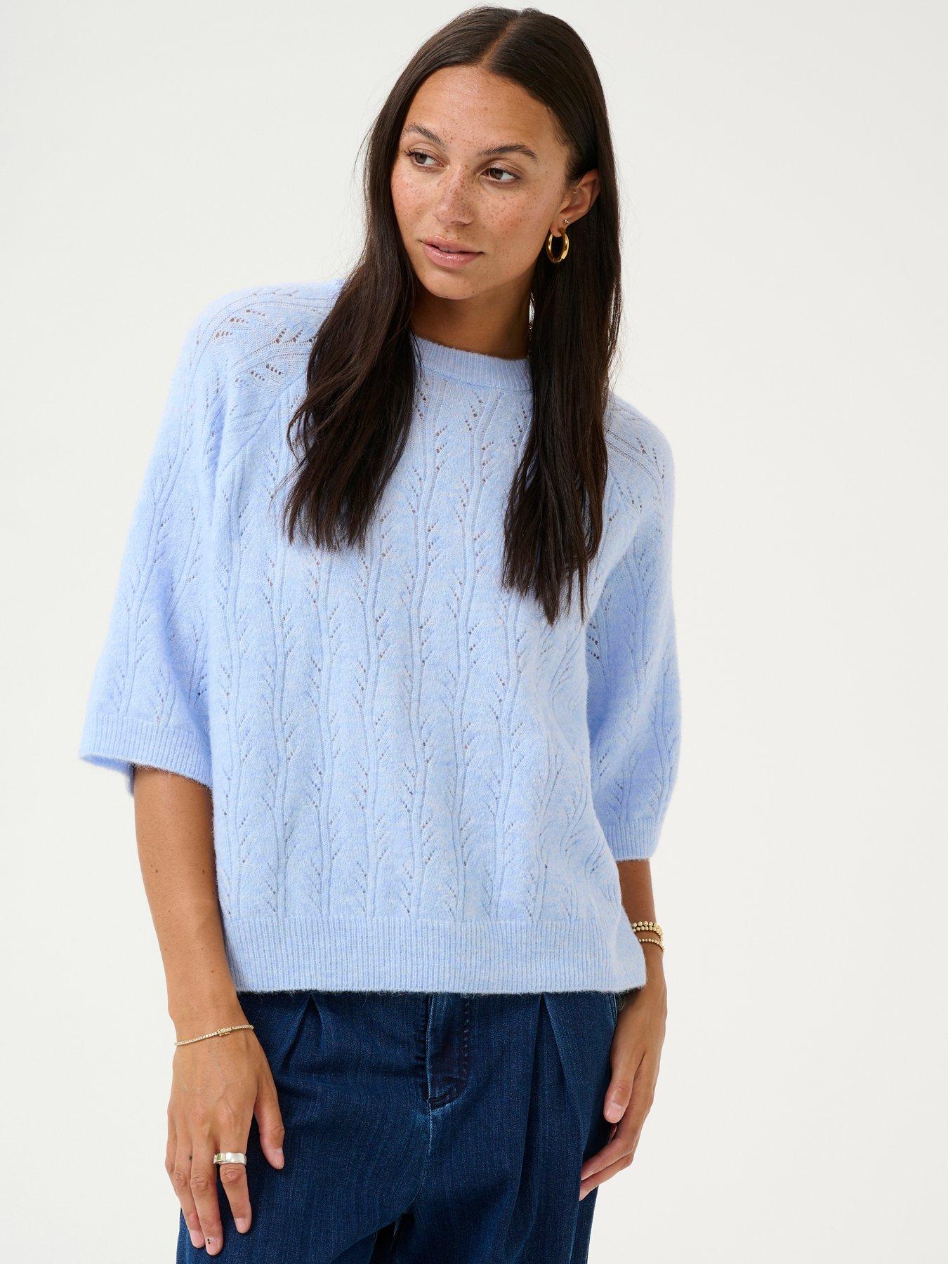 Women's Blue Jumpers & Cardigans | Very Page 4
