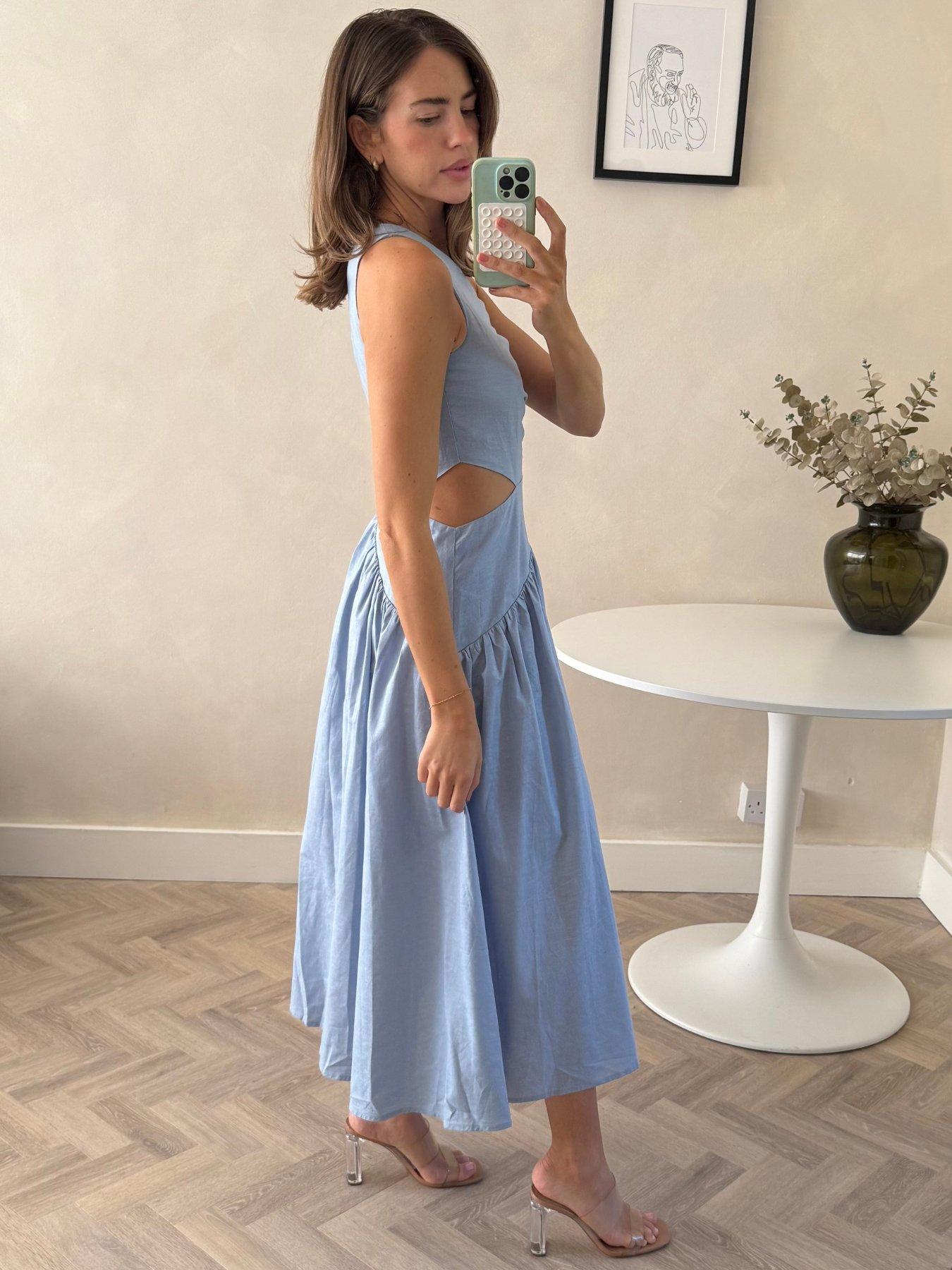 Style Cheat Jasmine Dress - Blue | Very