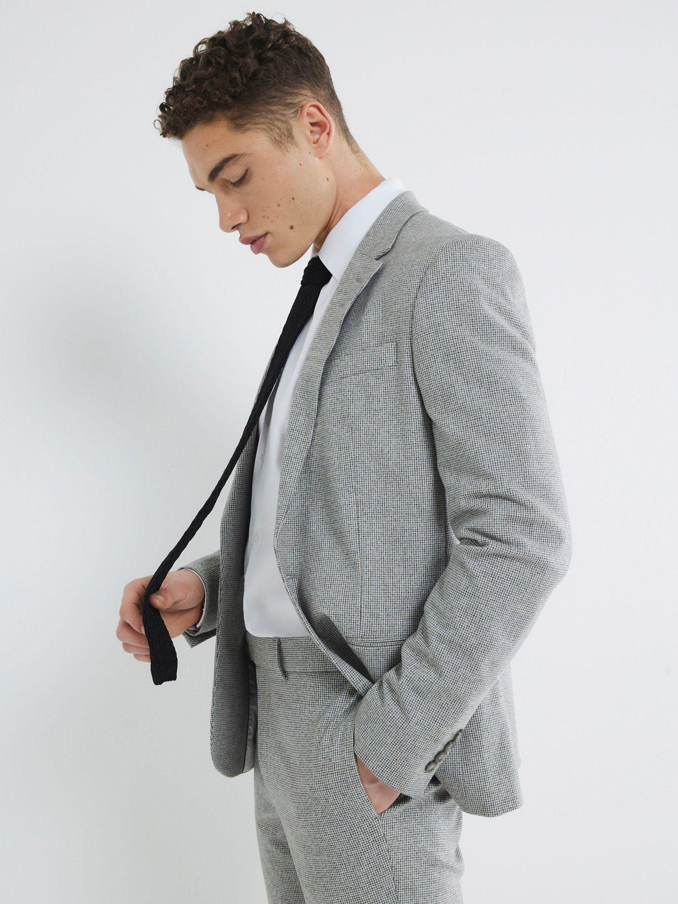 Suits & Blazers | Grey | 34 | Regular Fit | Men | Very