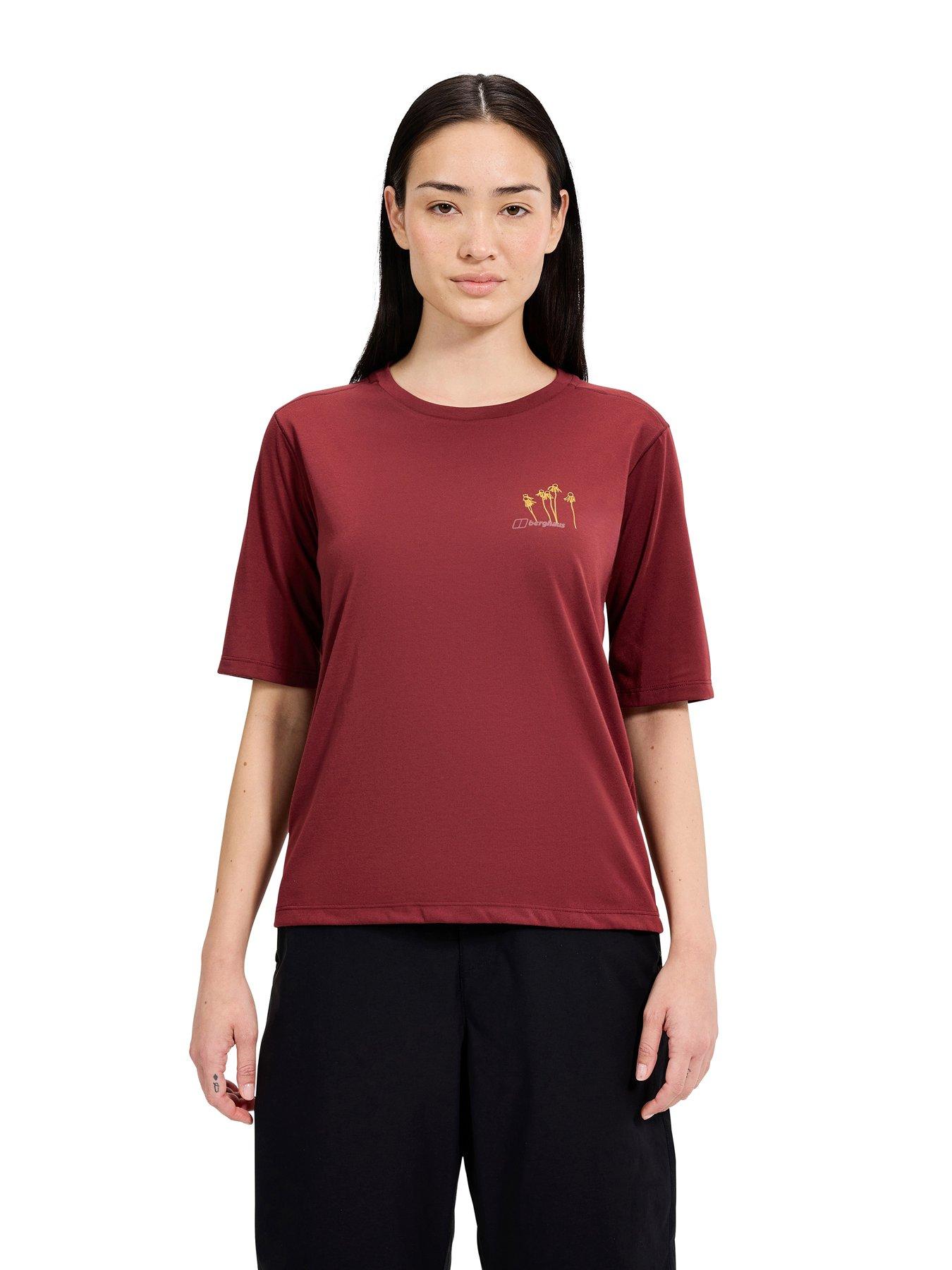 Berghaus Womens Coneflower Tee - Red | Very