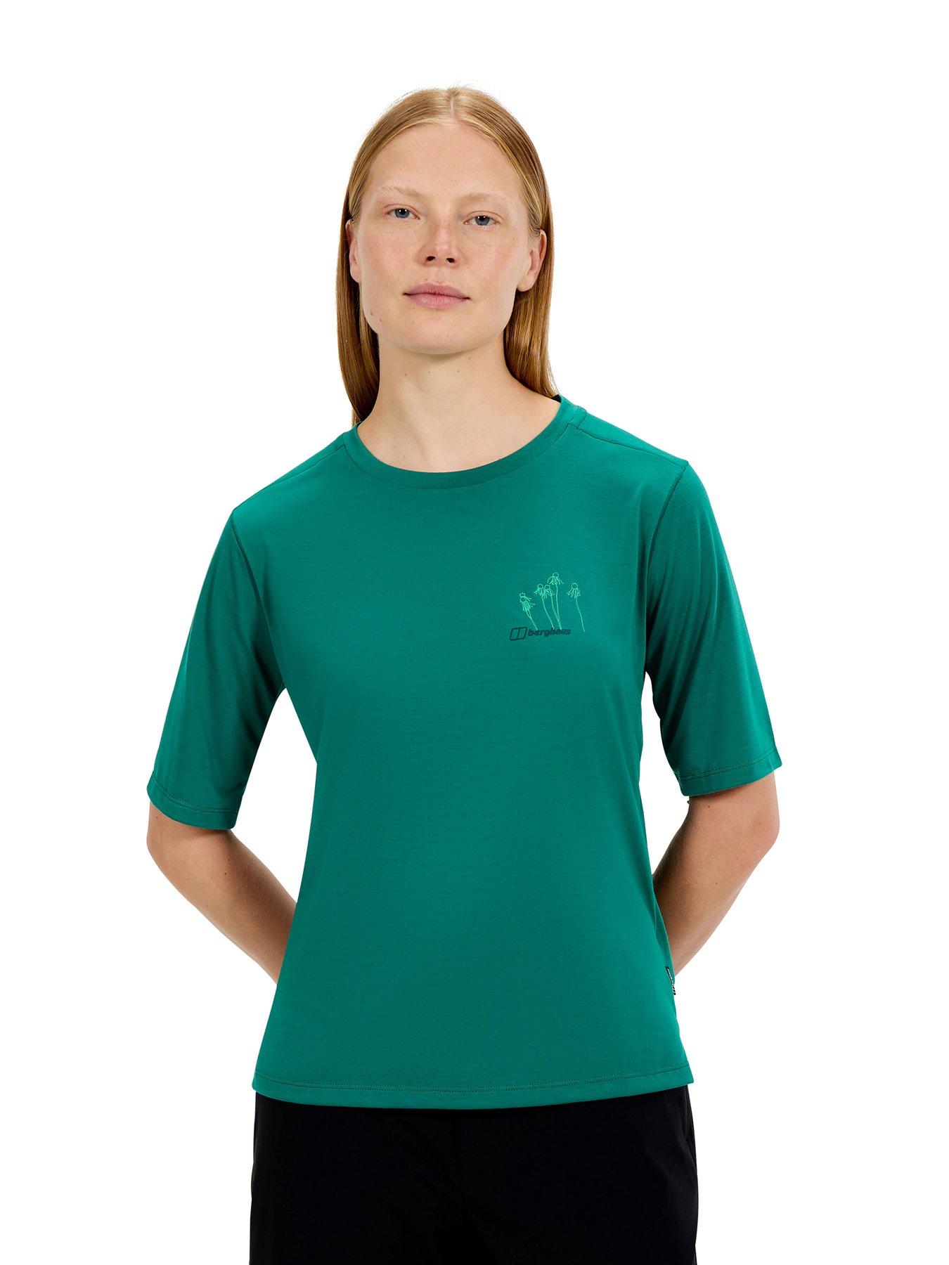 Berghaus Womens Coneflower Tee - Green | Very