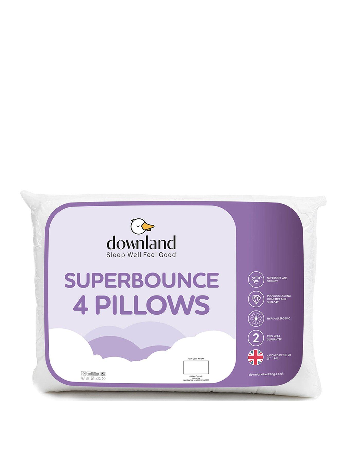 Very Home Super Bounce Pillows – Pack of 4 | Very