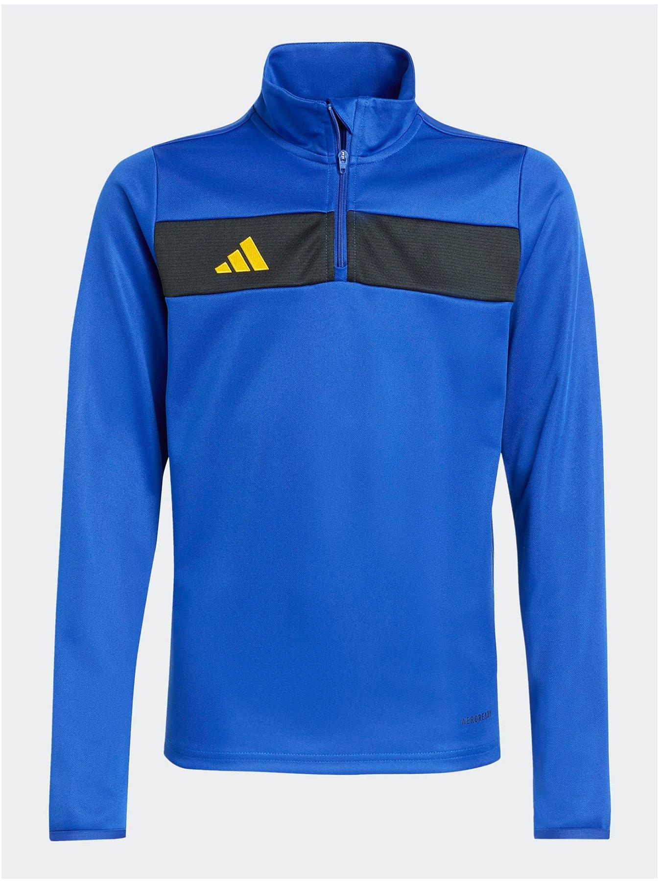 adidas Junior Tiro Essentials Training Top - Blue | Very