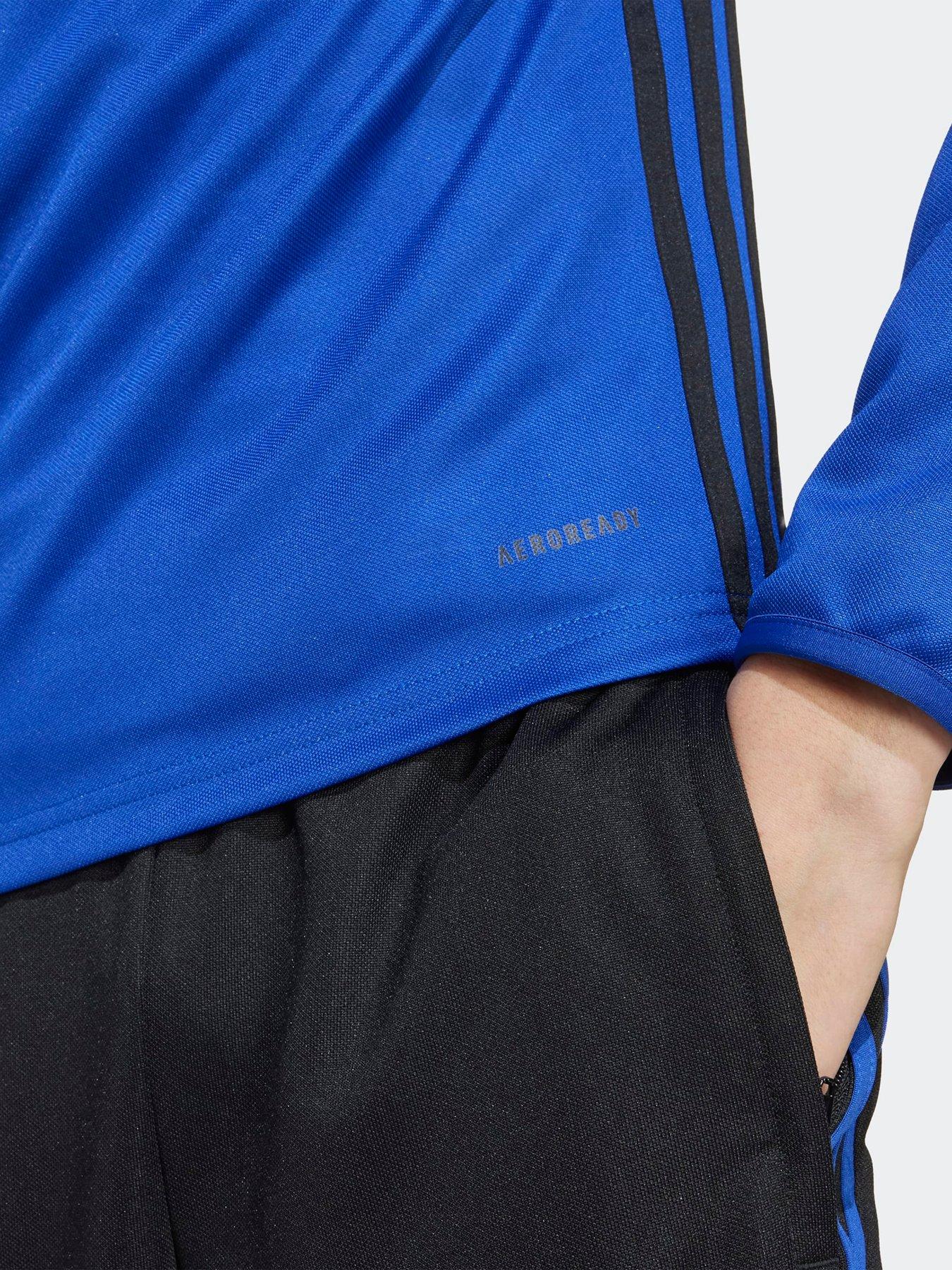 adidas Junior Tiro Essentials Training Top - Blue | Very