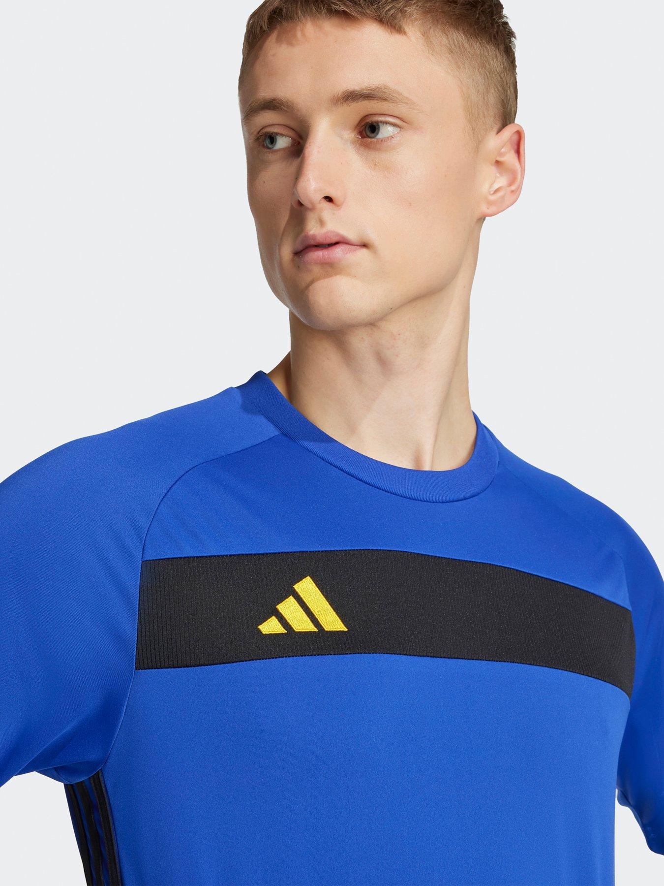 adidas Mens Tiro Essentials Training Jersey - Blue | Very