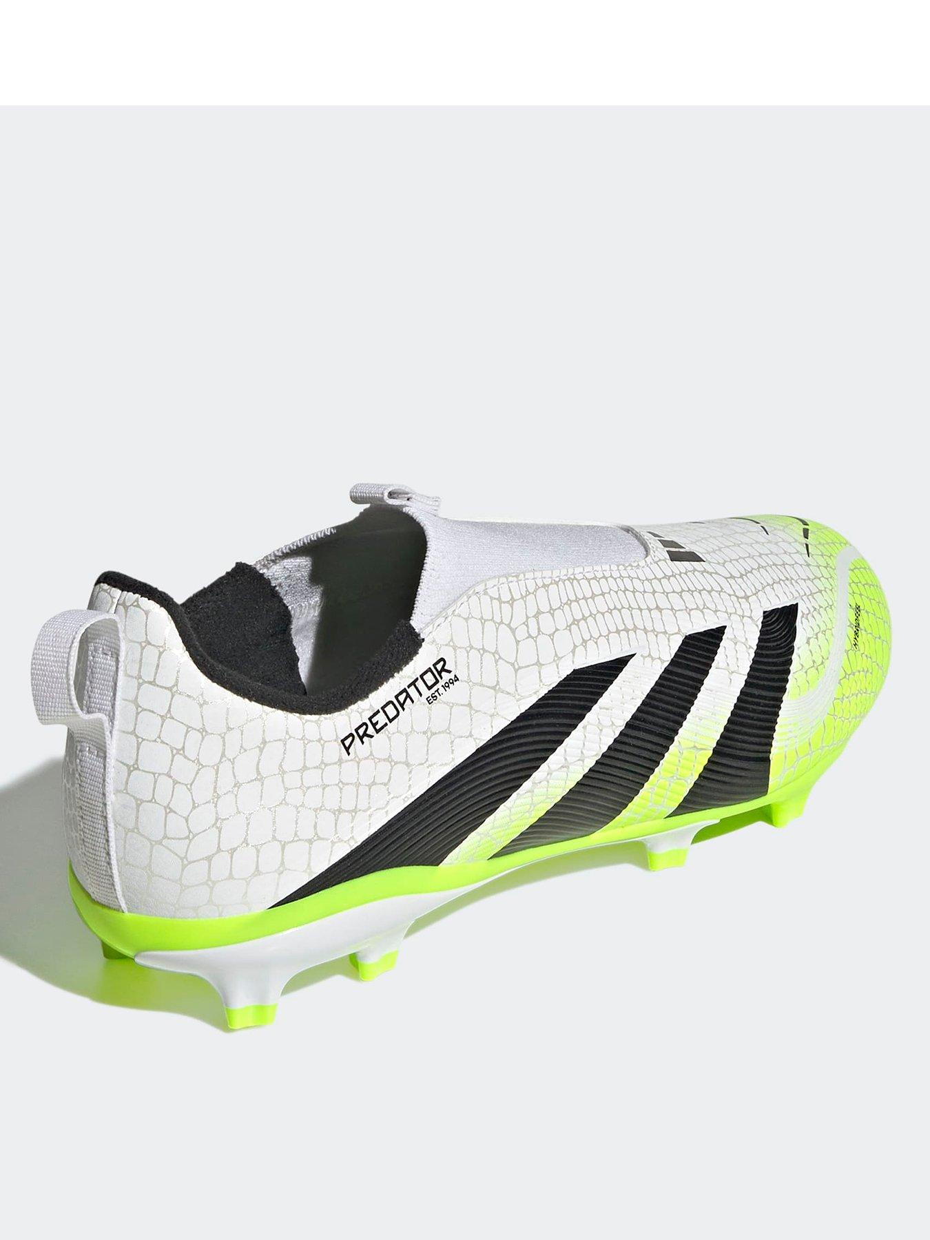 adidas Junior Predator League Laceless Firm Ground Football Boots ...