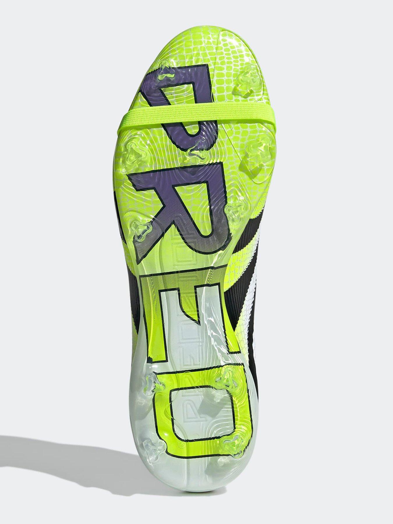 adidas Mens Predator Pro Ft Firm Ground Ground Football Boots - White ...