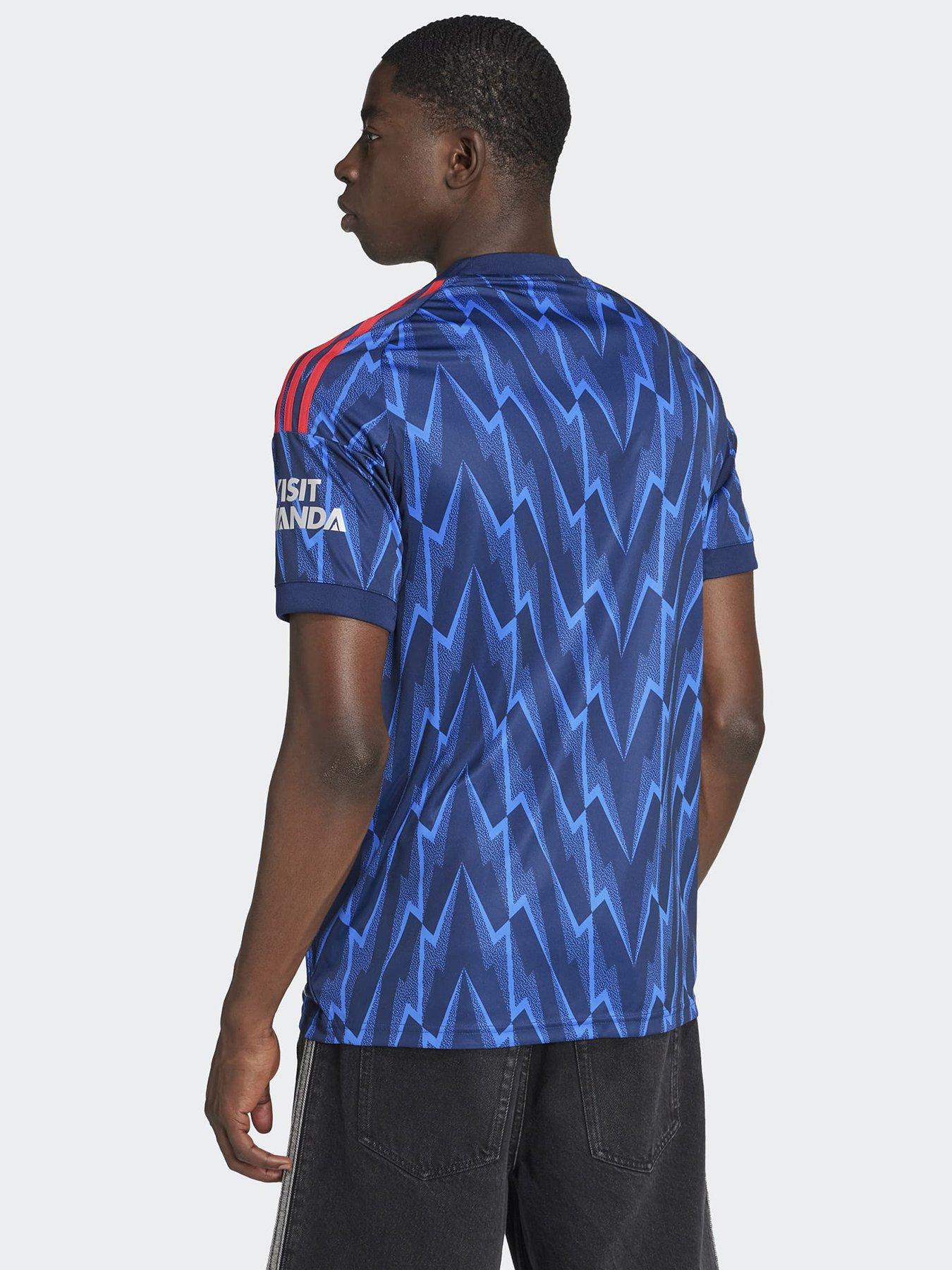adidas Arsenal Mens 25/26 Away Stadium Replica Shirt - Navy | Very