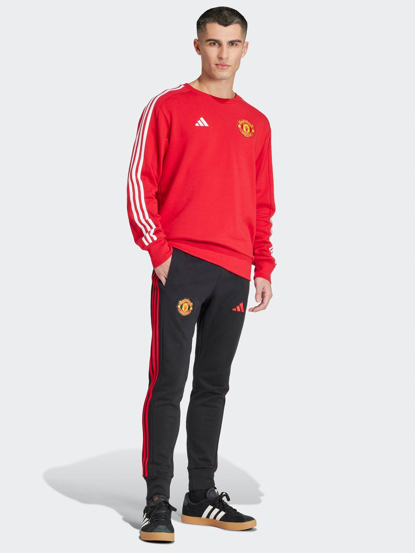 adidas Mens Manchester United Dna Track Pants - Black | Very