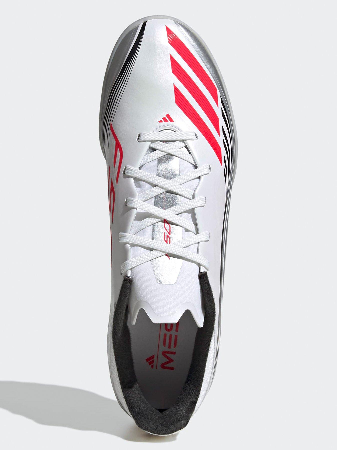 adidas Mens F50 Messi League Astro Turf Football Boots - White | Very
