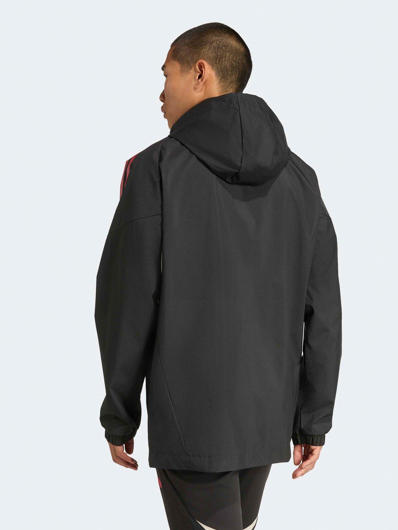 adidas Mens Liverpool AW Jacket -Black | Very