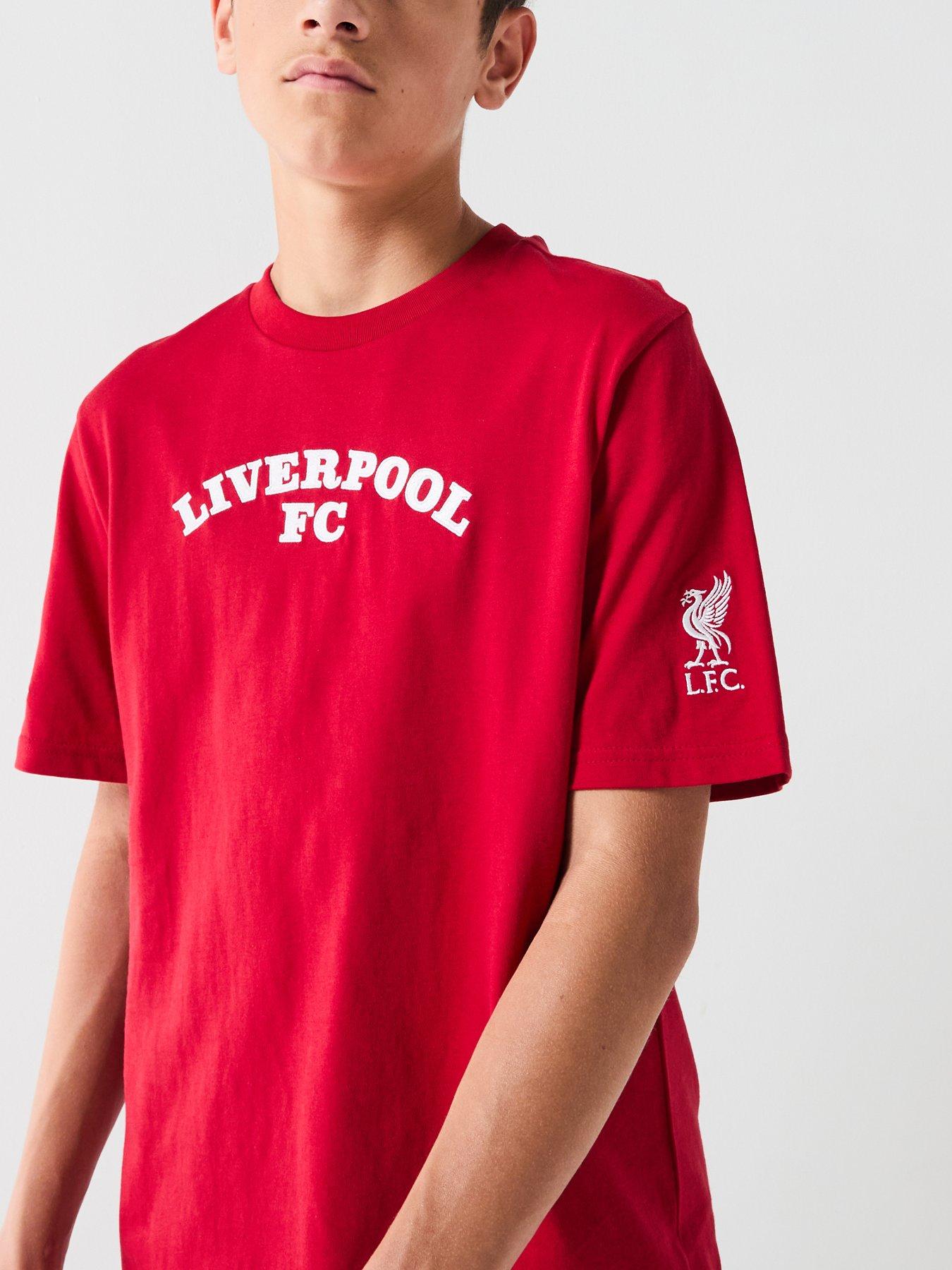adidas Junior Liverpool USA Tee -Red | Very