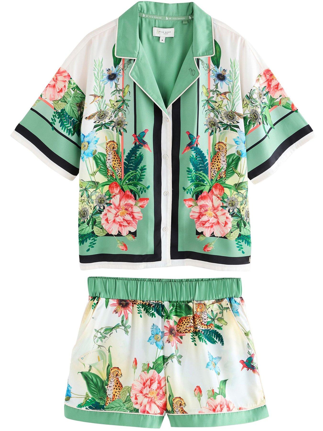 B By Ted Baker Ted Baker June Kew Pyjama Set - Green | Very