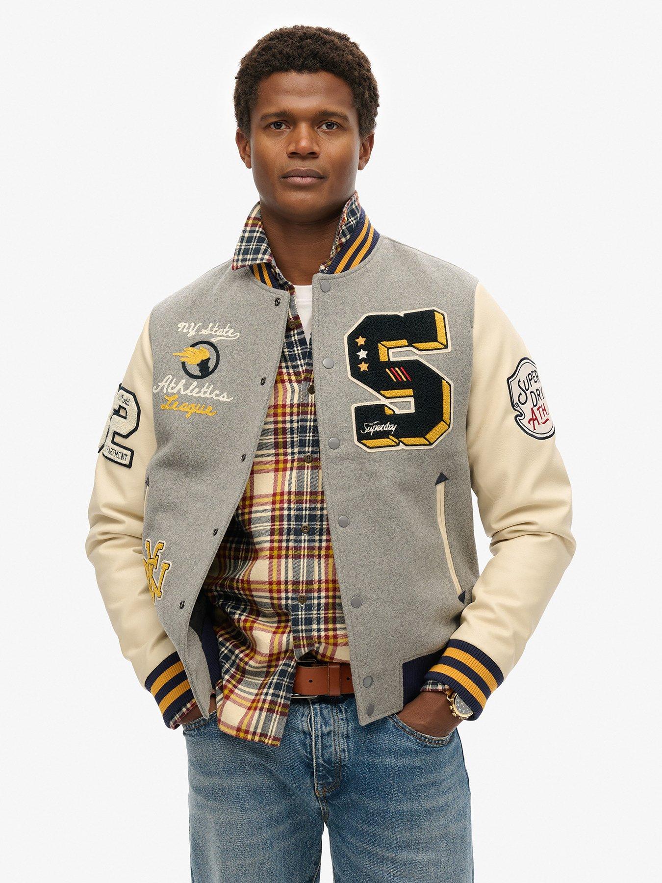 Men | Main Collection | Bomber Jackets | Grey | Very