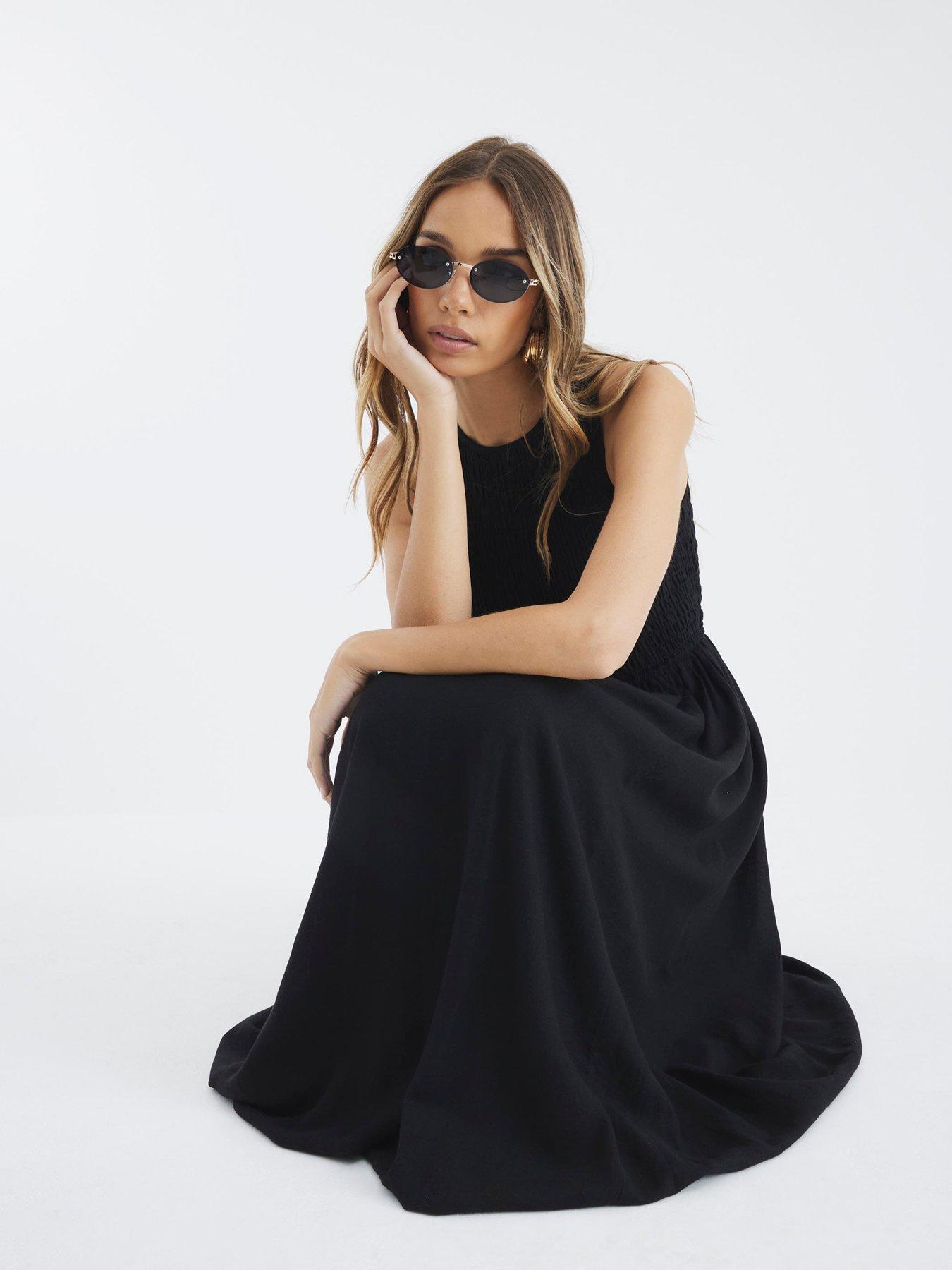 River Island Mini Racer Dress - Black | Very