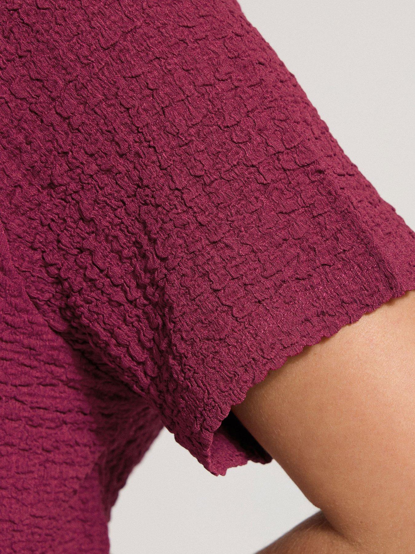 Yours Curve Texture Swing Top - Pink | Very