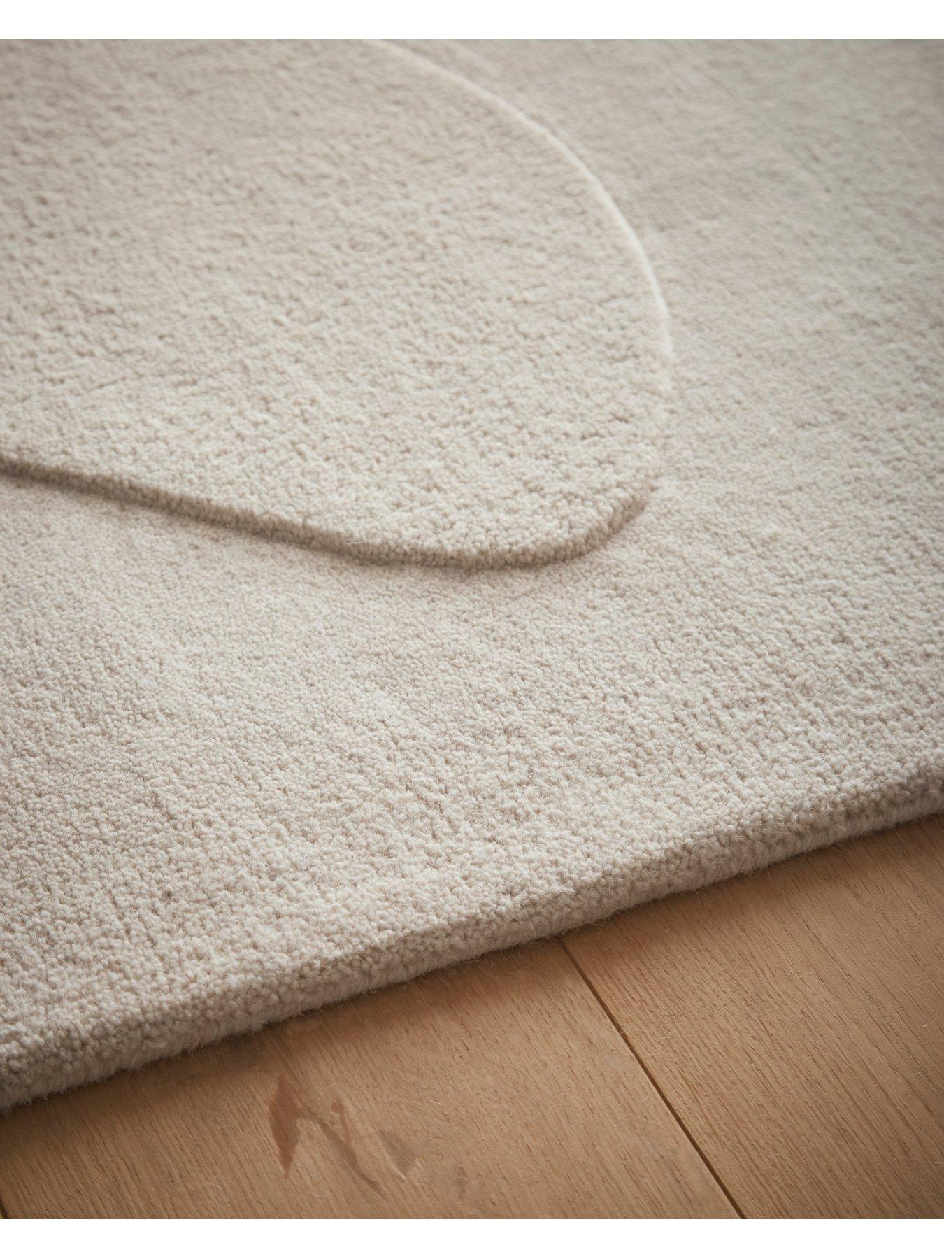 Very Home Sculpted Wool Pebble Rug | Very