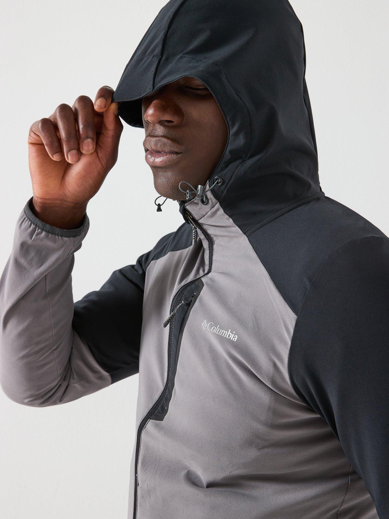 Columbia Men's Columbia Tech Softshell Hoodie - Grey | Very