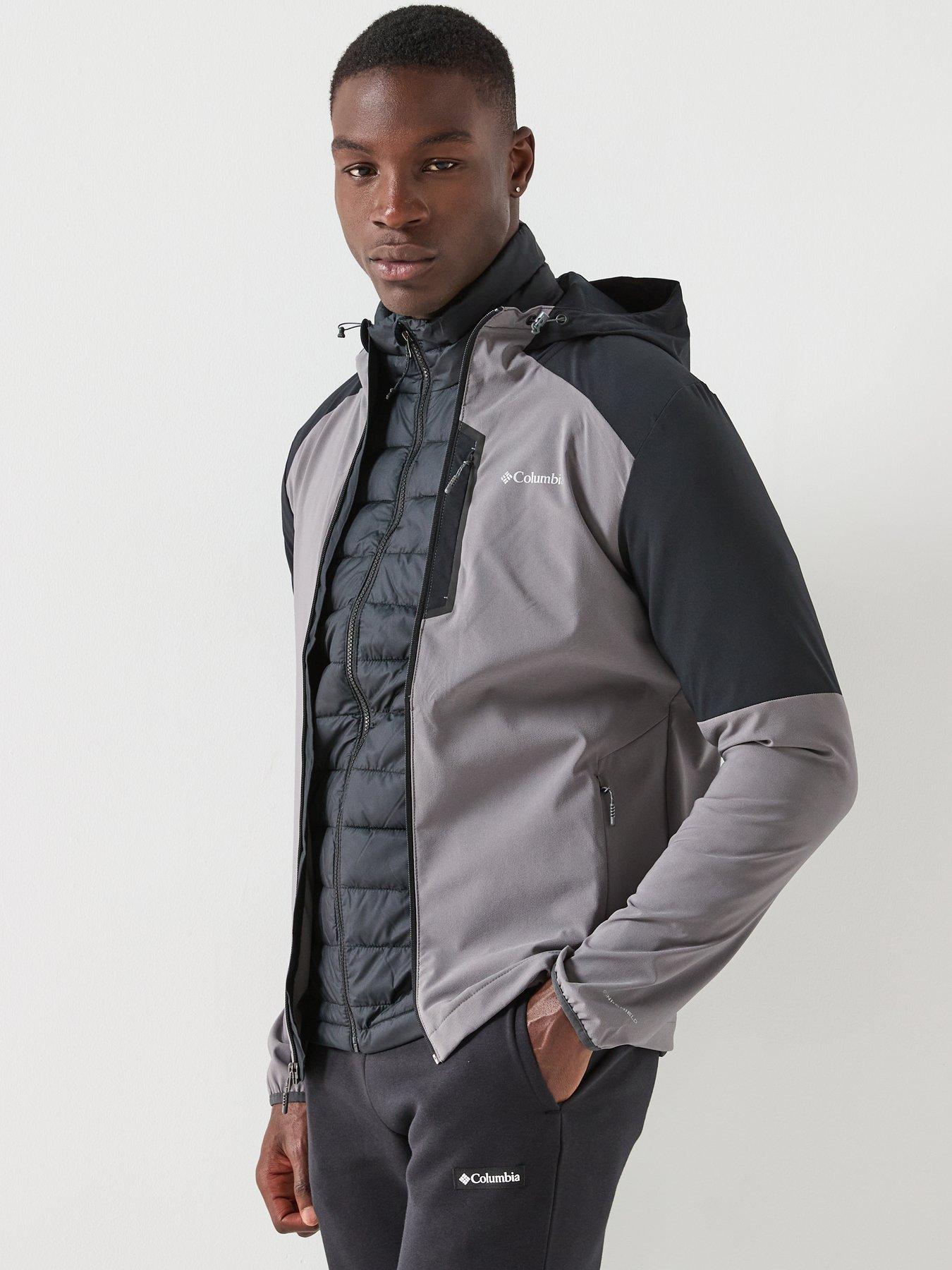Columbia Men's Columbia Tech Softshell Hoodie - Grey | Very