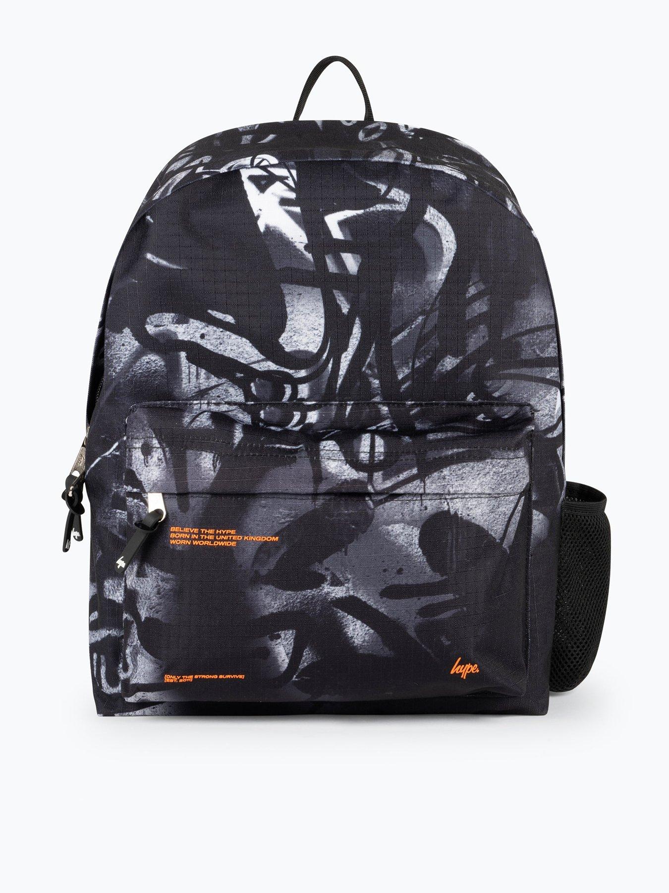 Hype Boys Graffiti Iconic Backpack - Black | Very