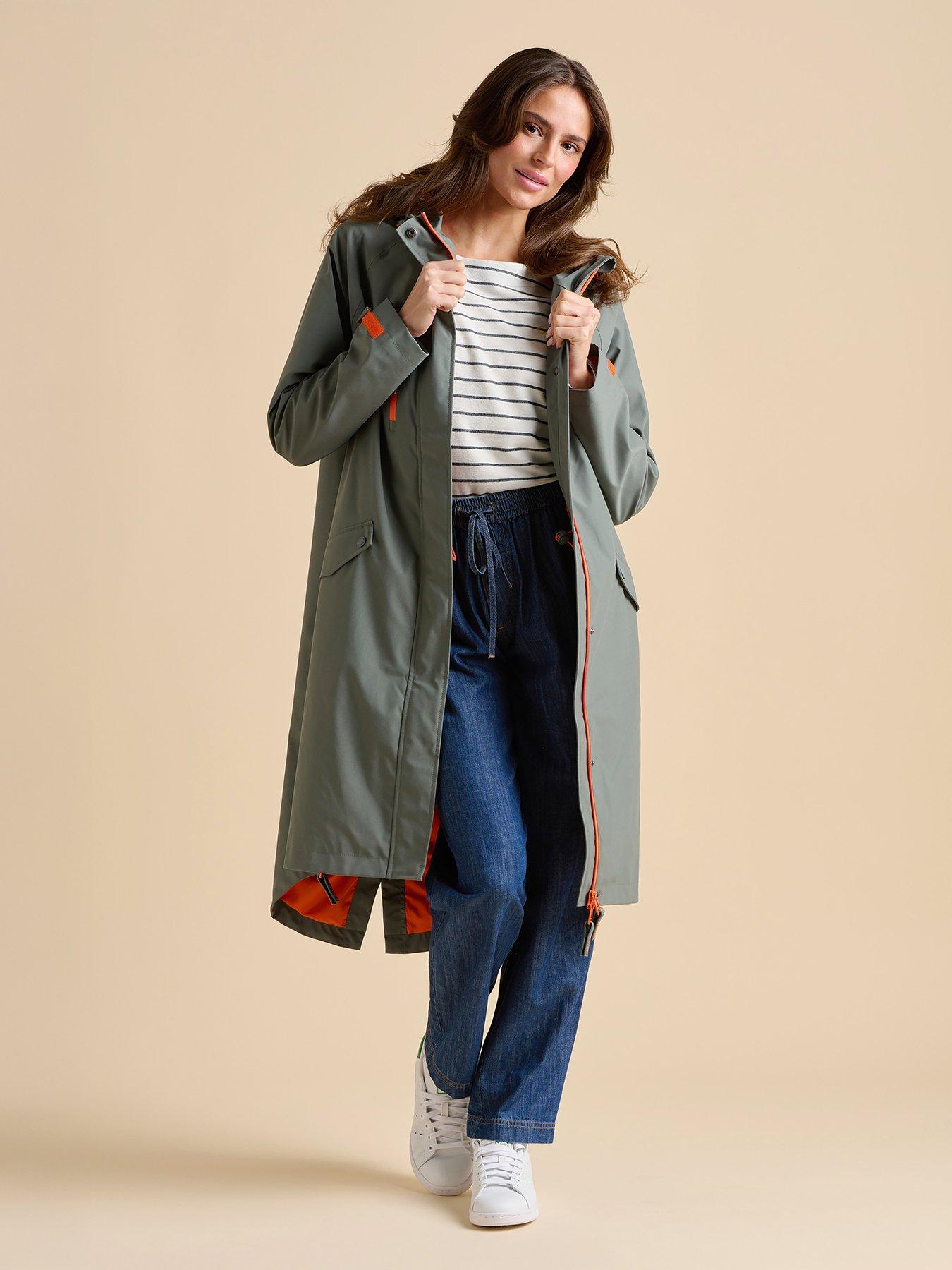 Brakeburn Orange Pop Waterproof Coat | Very