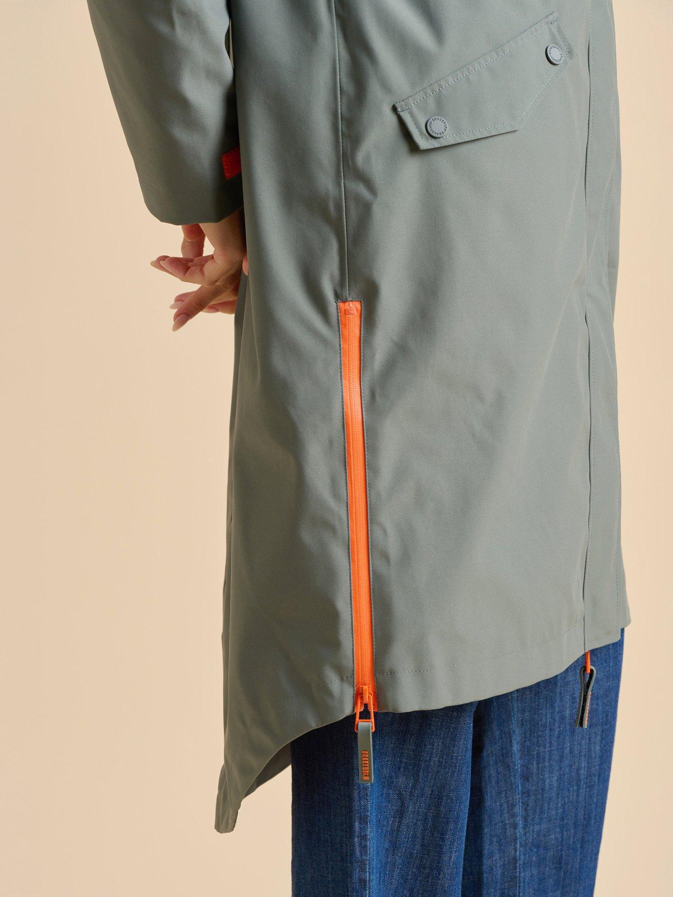Brakeburn Orange Pop Waterproof Coat | Very