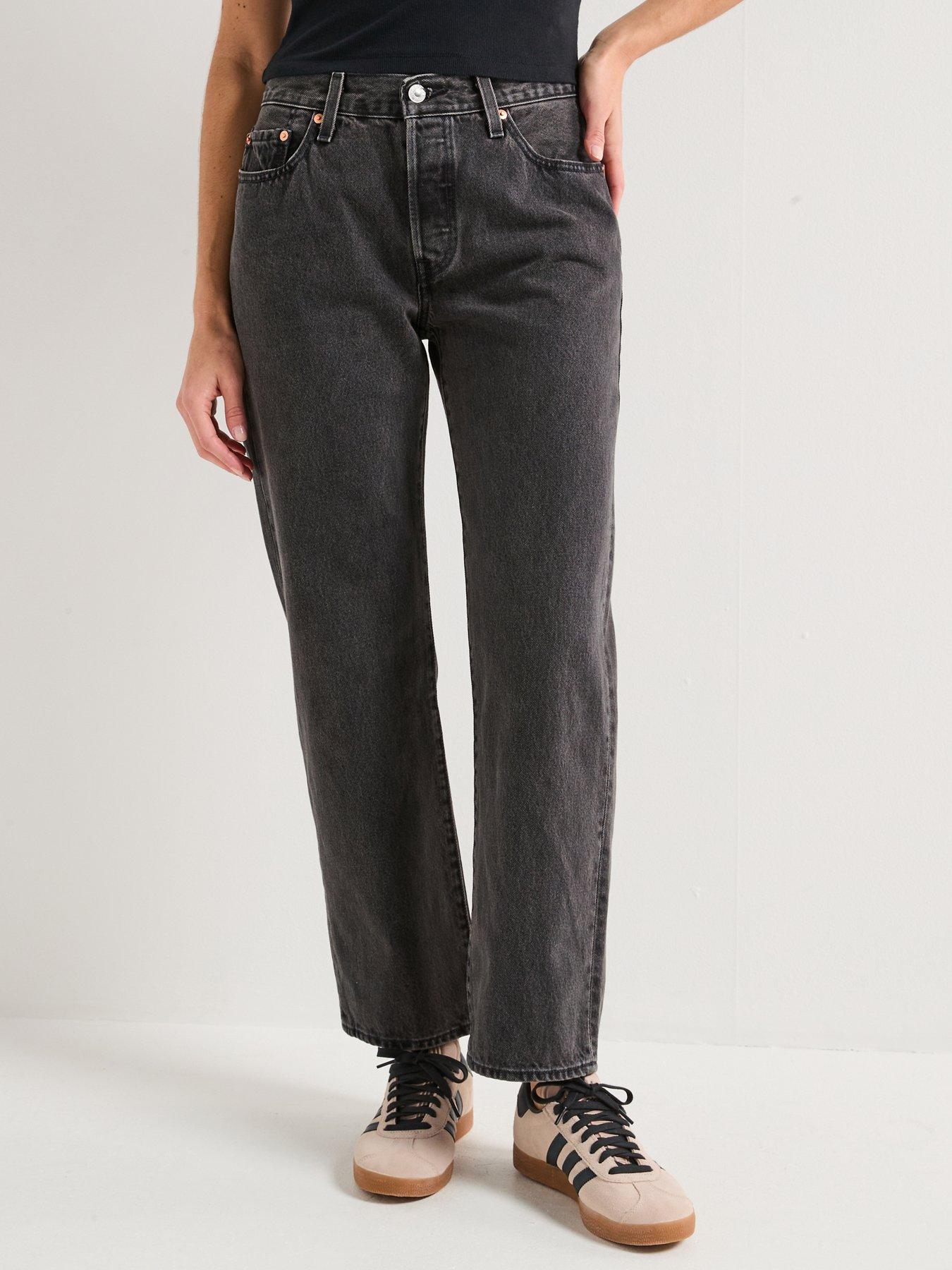 Levi's 501® 90s Ankle Jeans - Smooth Operator - Black | Very