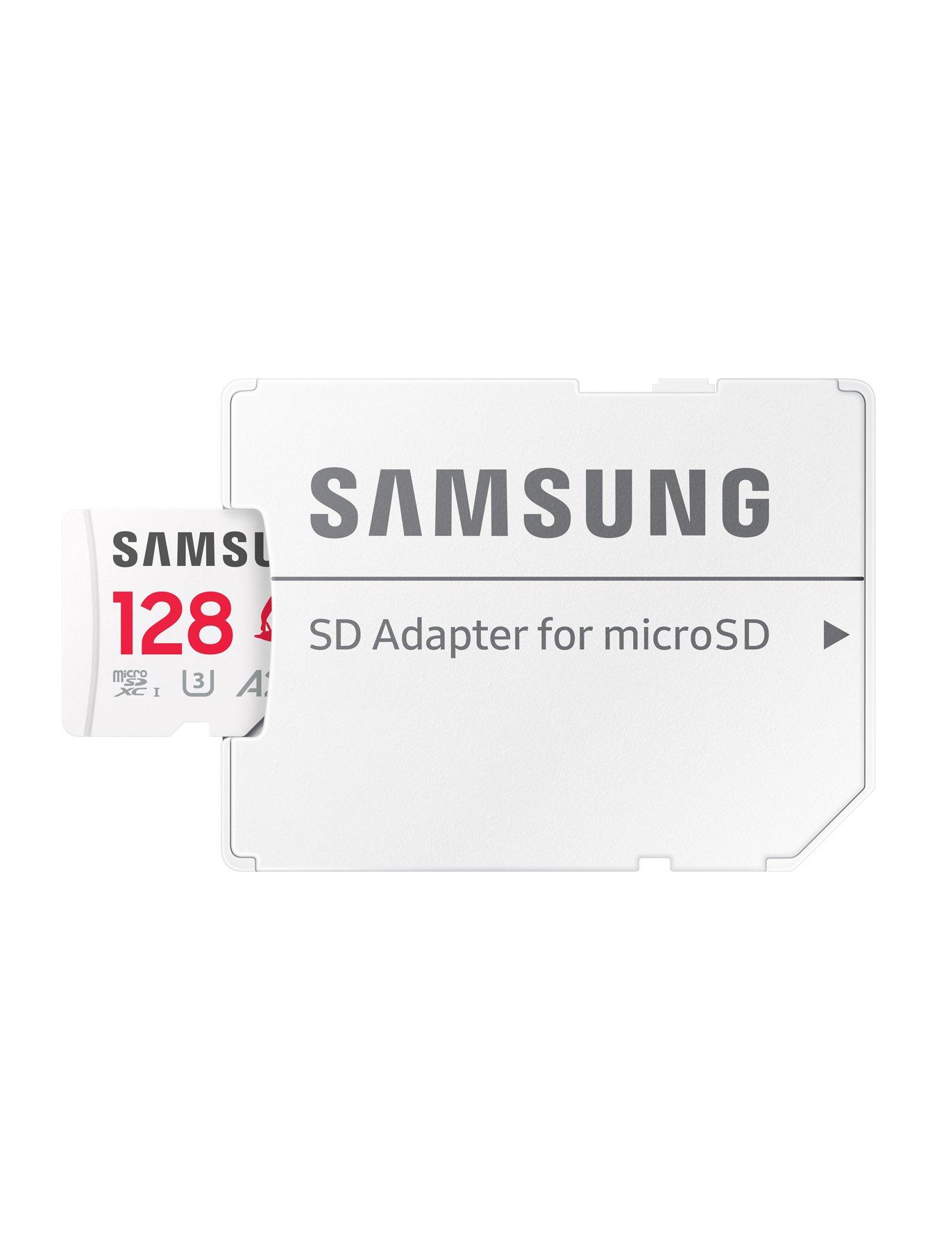 Samsung Sonic PRO Plus microSD Memory Card with Adapter, 128GB ...