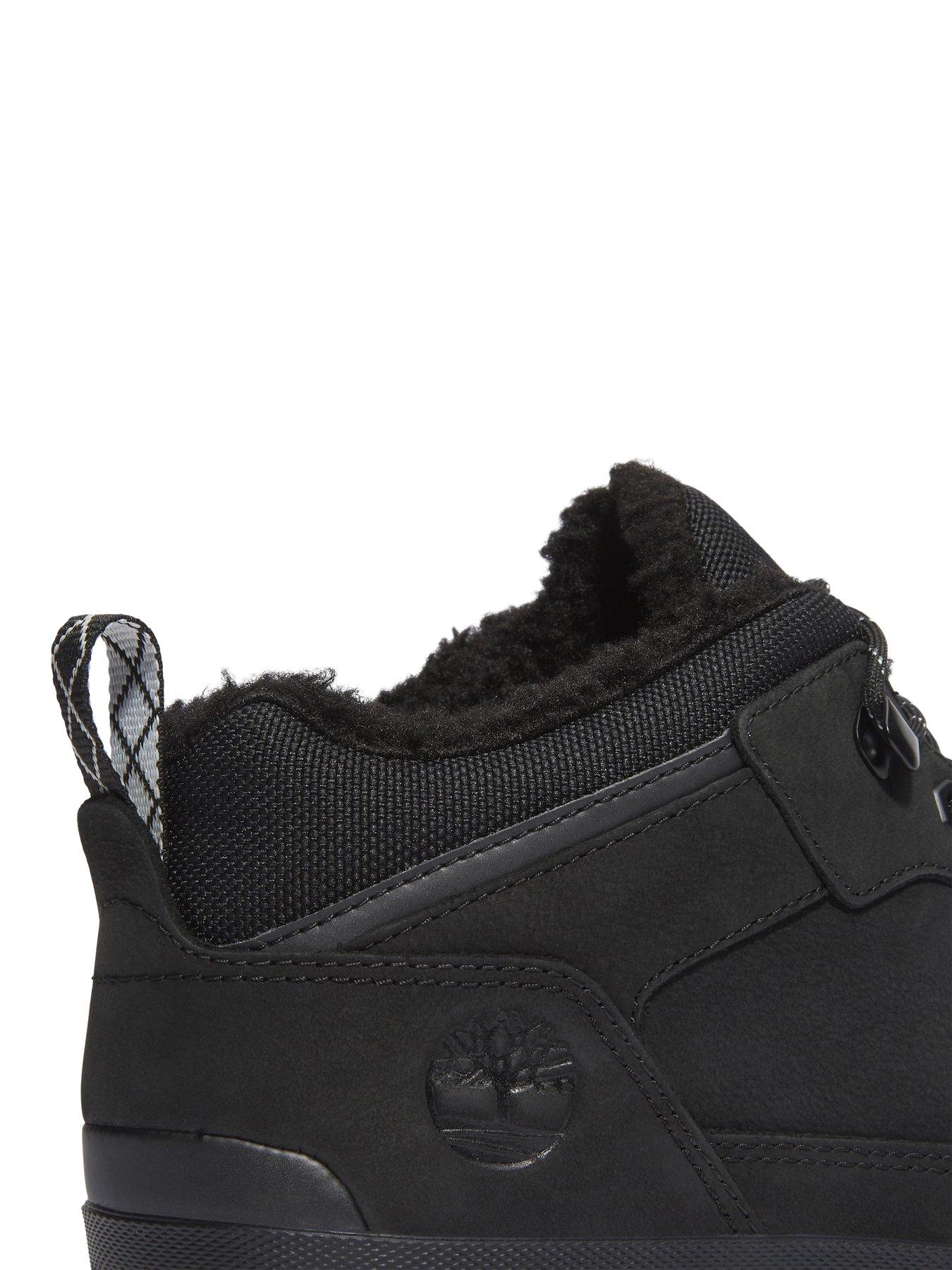 Timberland Field Trekker Lined Low Lace Up Boots- Black | Very