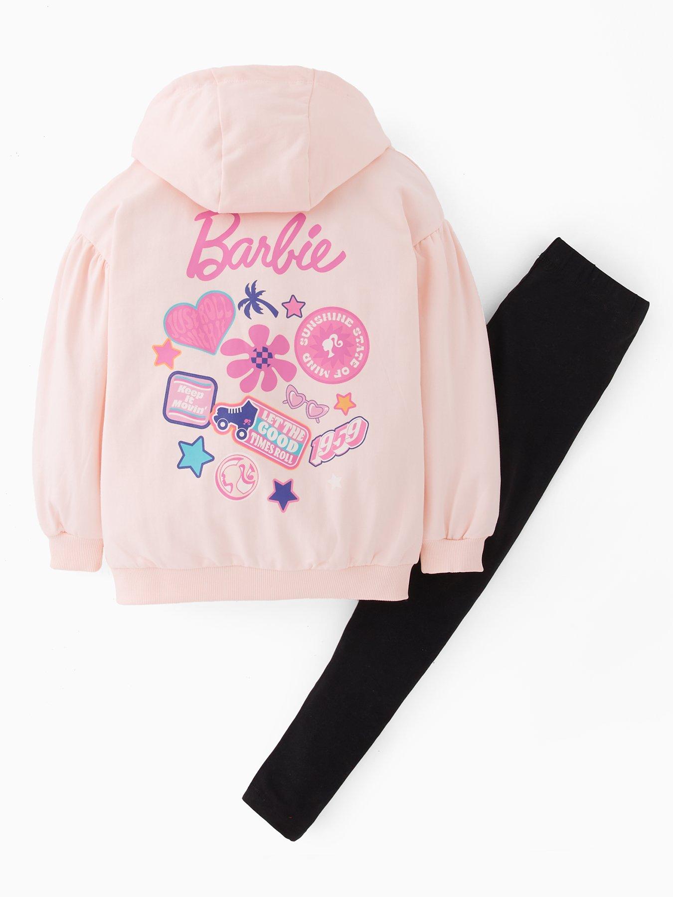 Barbie Hoodie And Leggings Set - Pink | Very