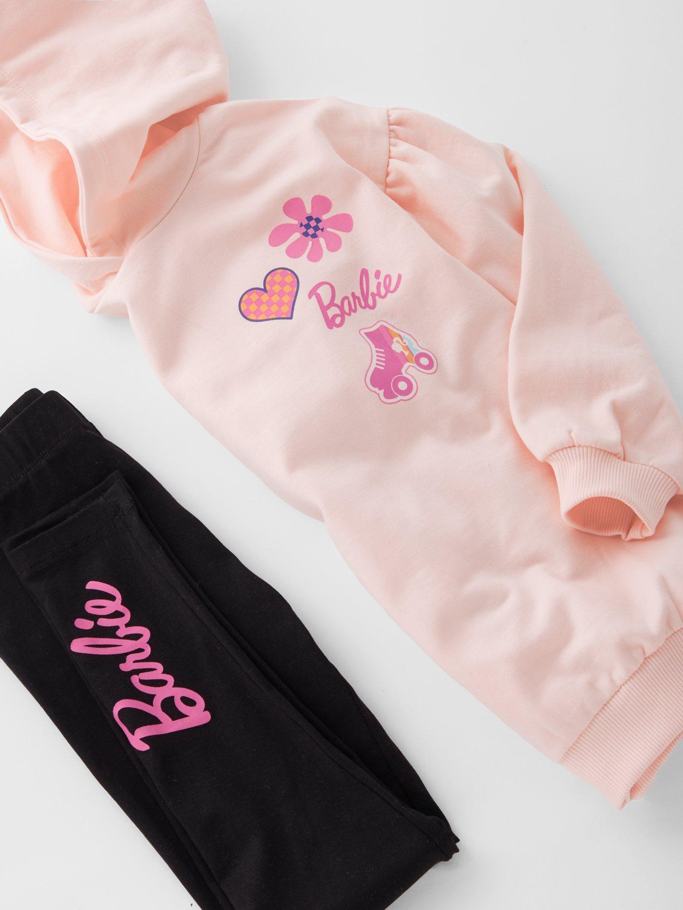 Barbie Hoodie And Leggings Set - Pink | Very