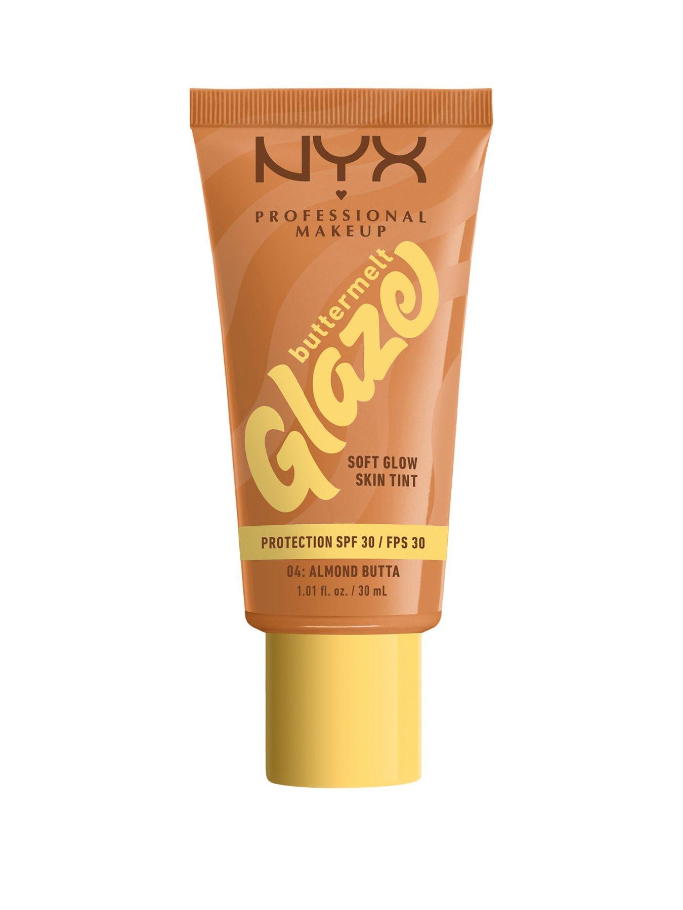 NYX PROFESSIONAL MAKEUP Buttermelt Glaze Soft Glow Skin Tint SPF 30 | Very