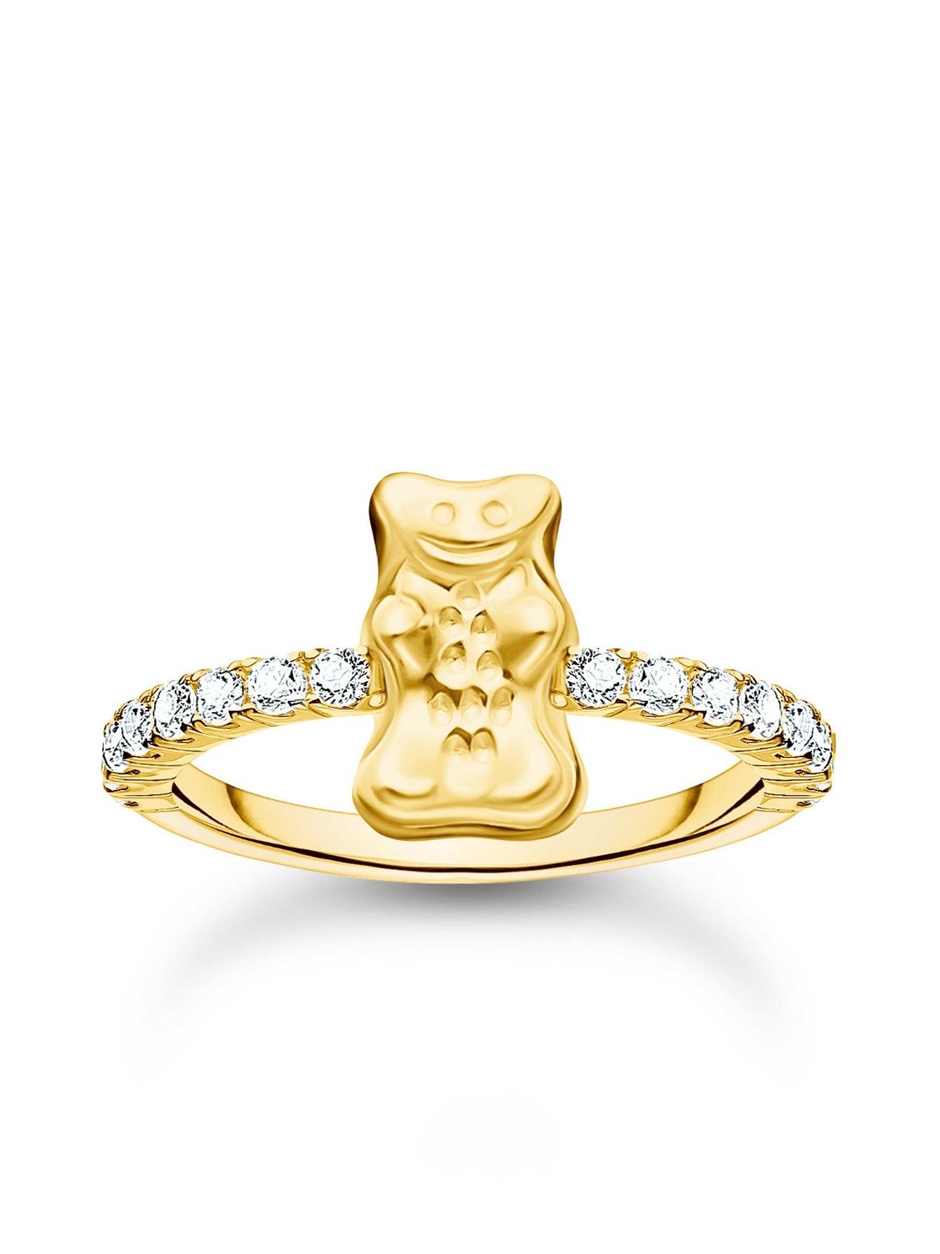 Thomas Sabo x HARIBO: Ring with Goldbears Gold | Very