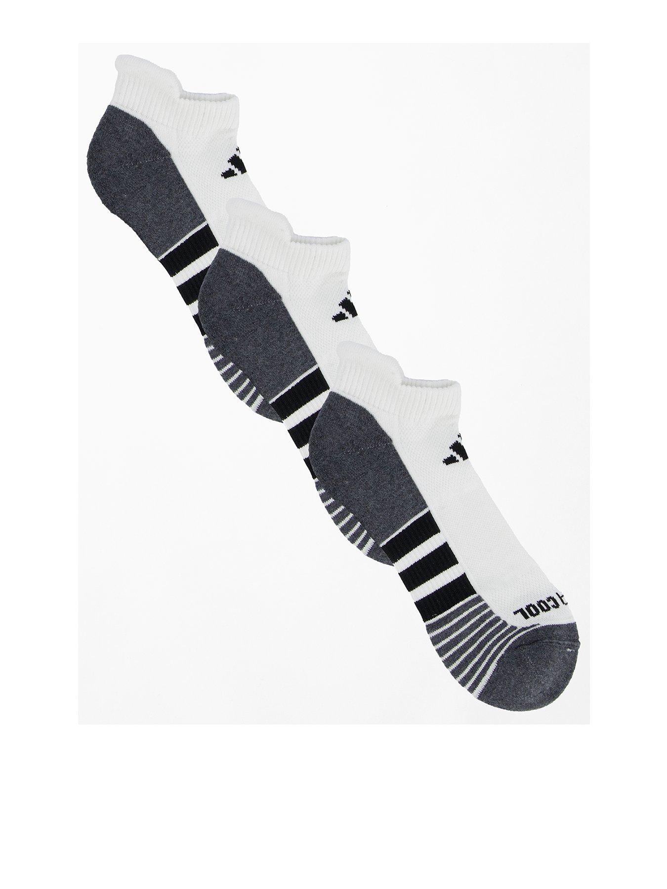 adidas Unisex Performance Climacool Cushioned Low Socks 3 Pairs - Black ...