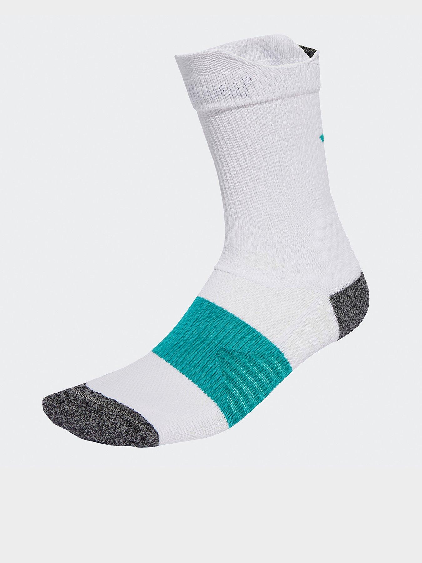 adidas Unisex Runxboost Socks 1 Pair - White | Very