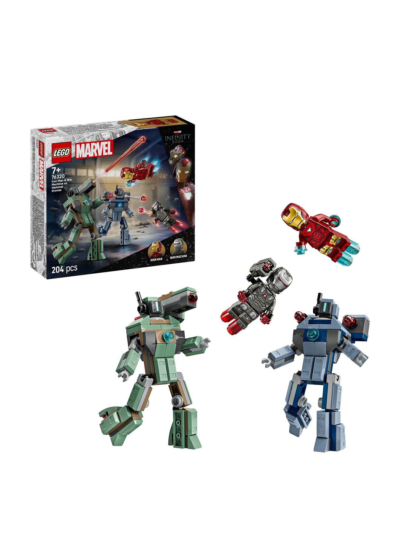 LEGO Marvel Iron Man & War Machine vs. Hammer Drones 76320 | Very